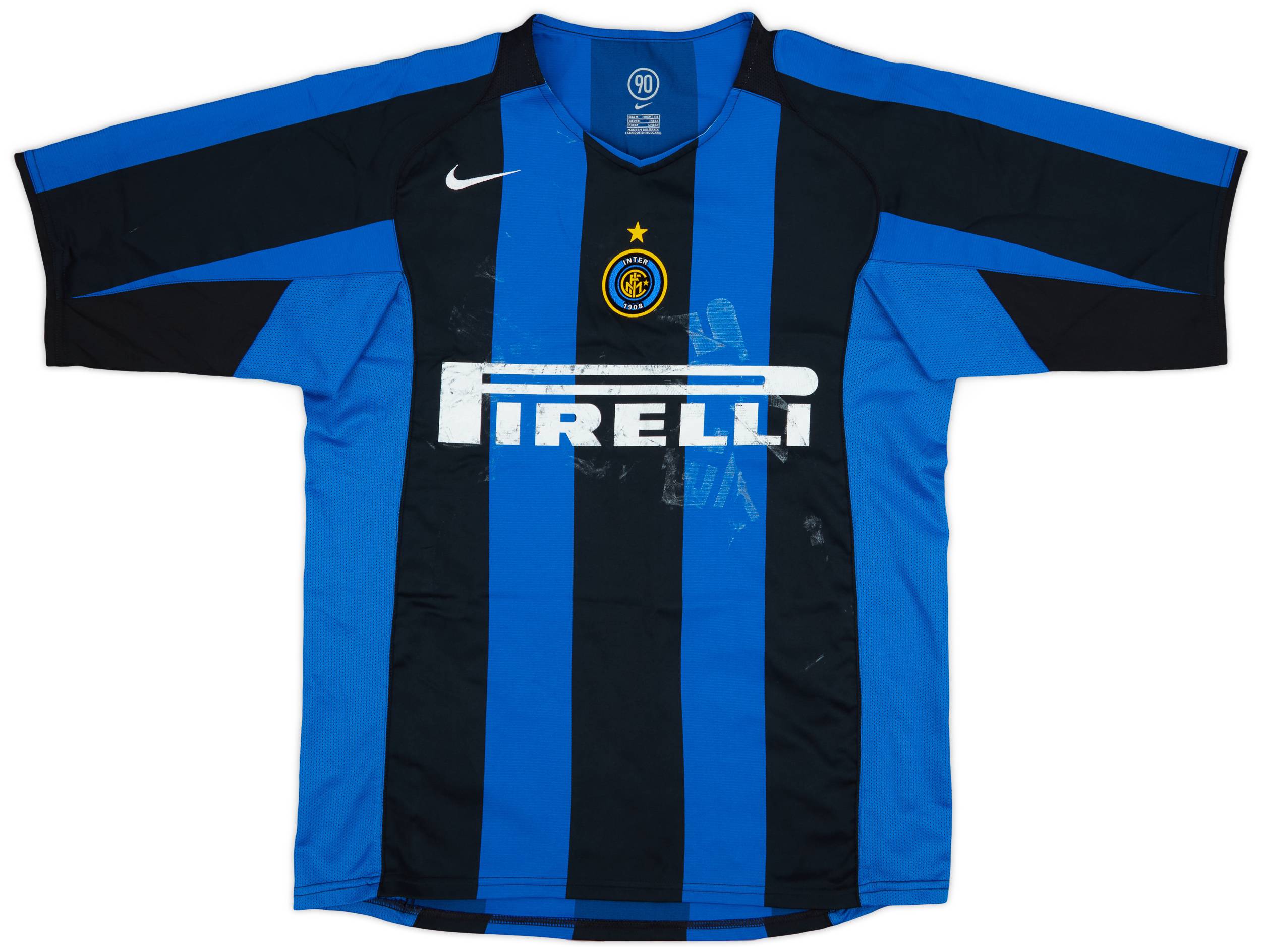 2004-05 Inter Milan Home Shirt - 4/10 - (M)