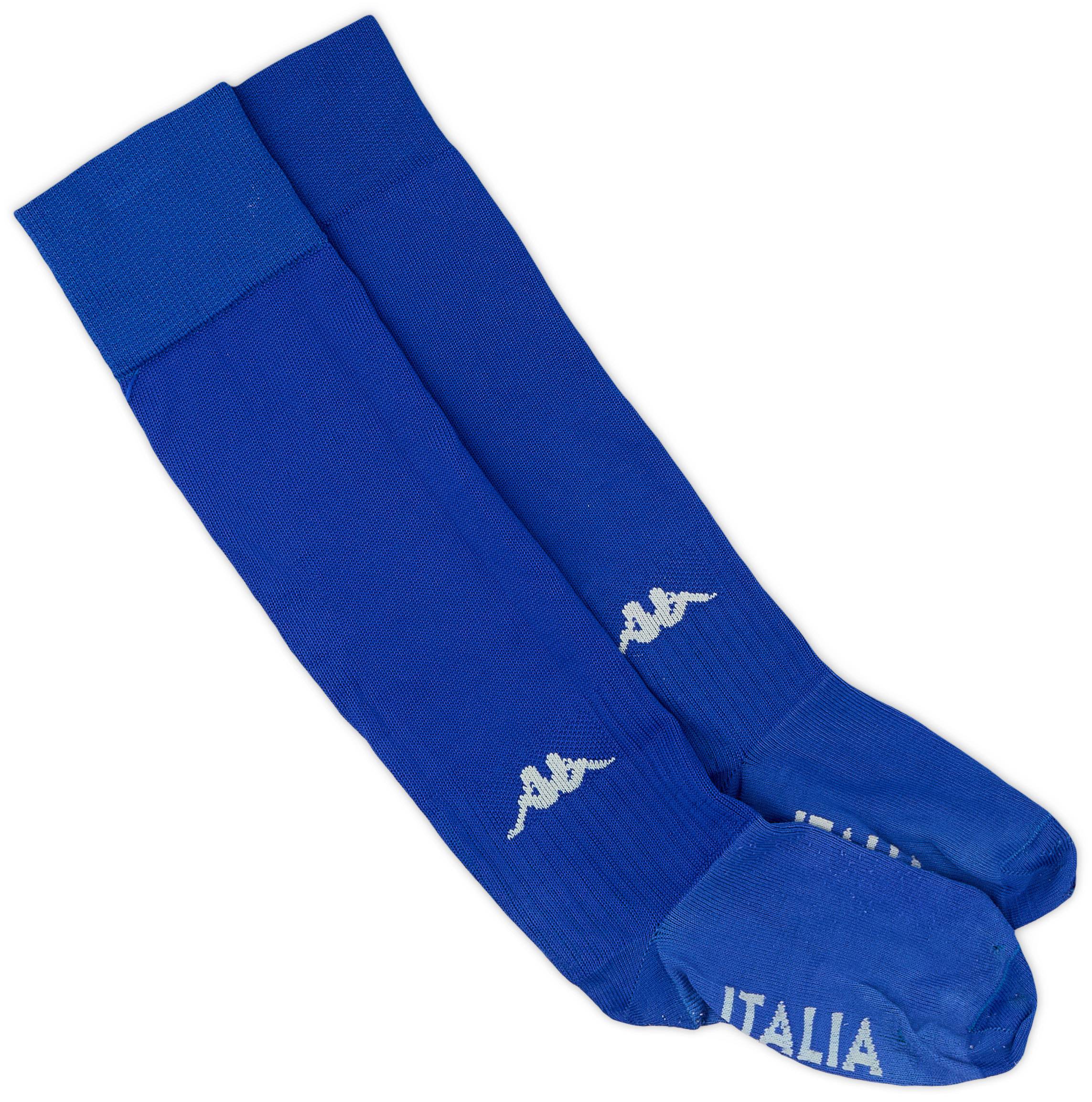 2000-02 Italy Home Socks - 8/10 - (One Size)