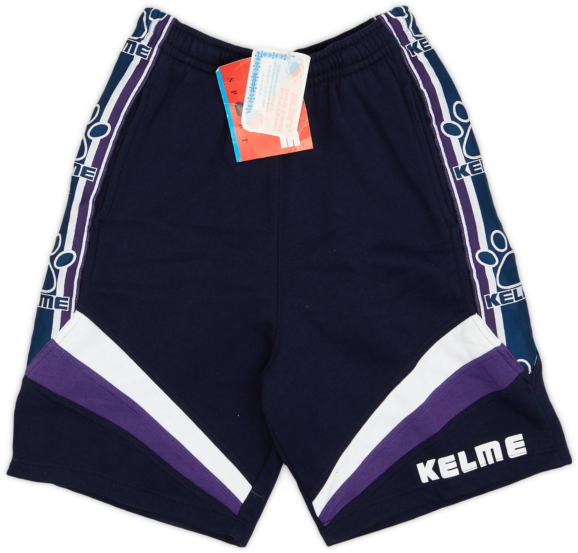 1996-97 Real Madrid Kelme Leisure Shorts (XS)