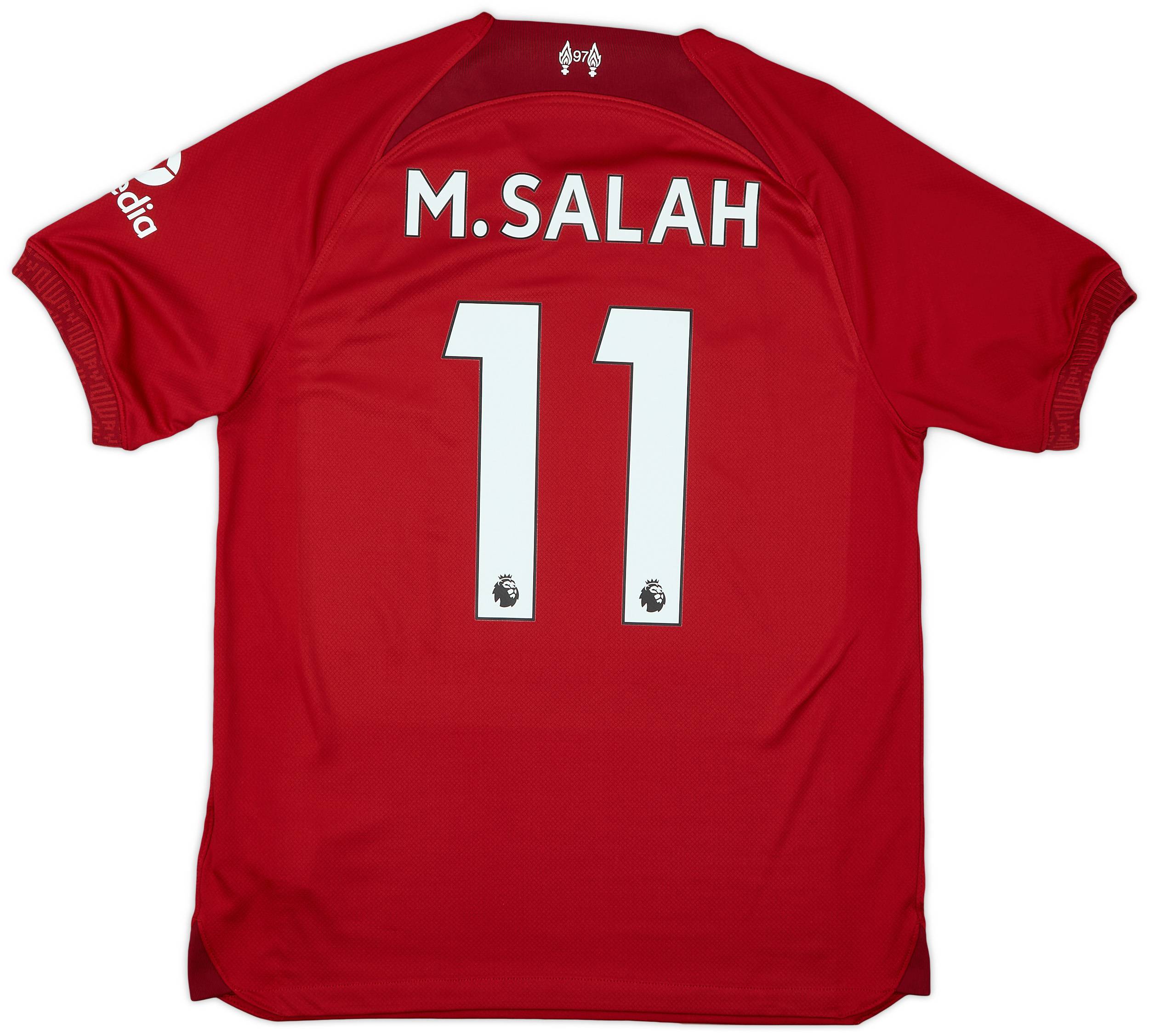 2022-23 Liverpool Home Shirt M.Salah #11 - 9/10 - (M)