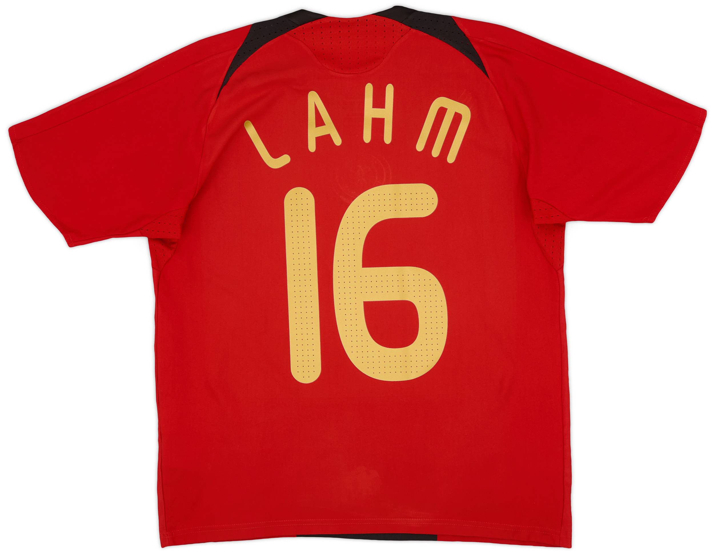 2008-09 Germany Away Shirt Lahm #16 - 5/10 - (M)
