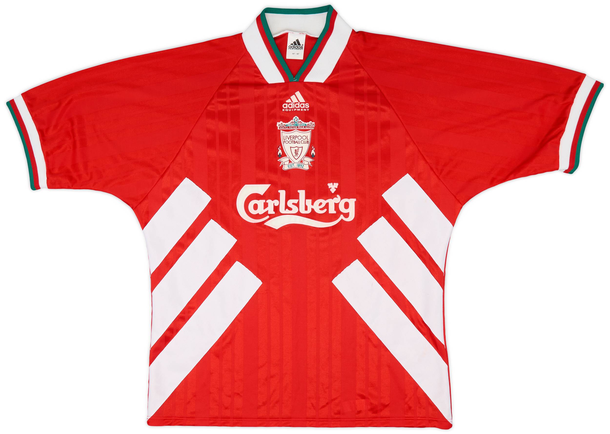 1993-95 Liverpool Home Shirt - 9/10 - (L/XL)