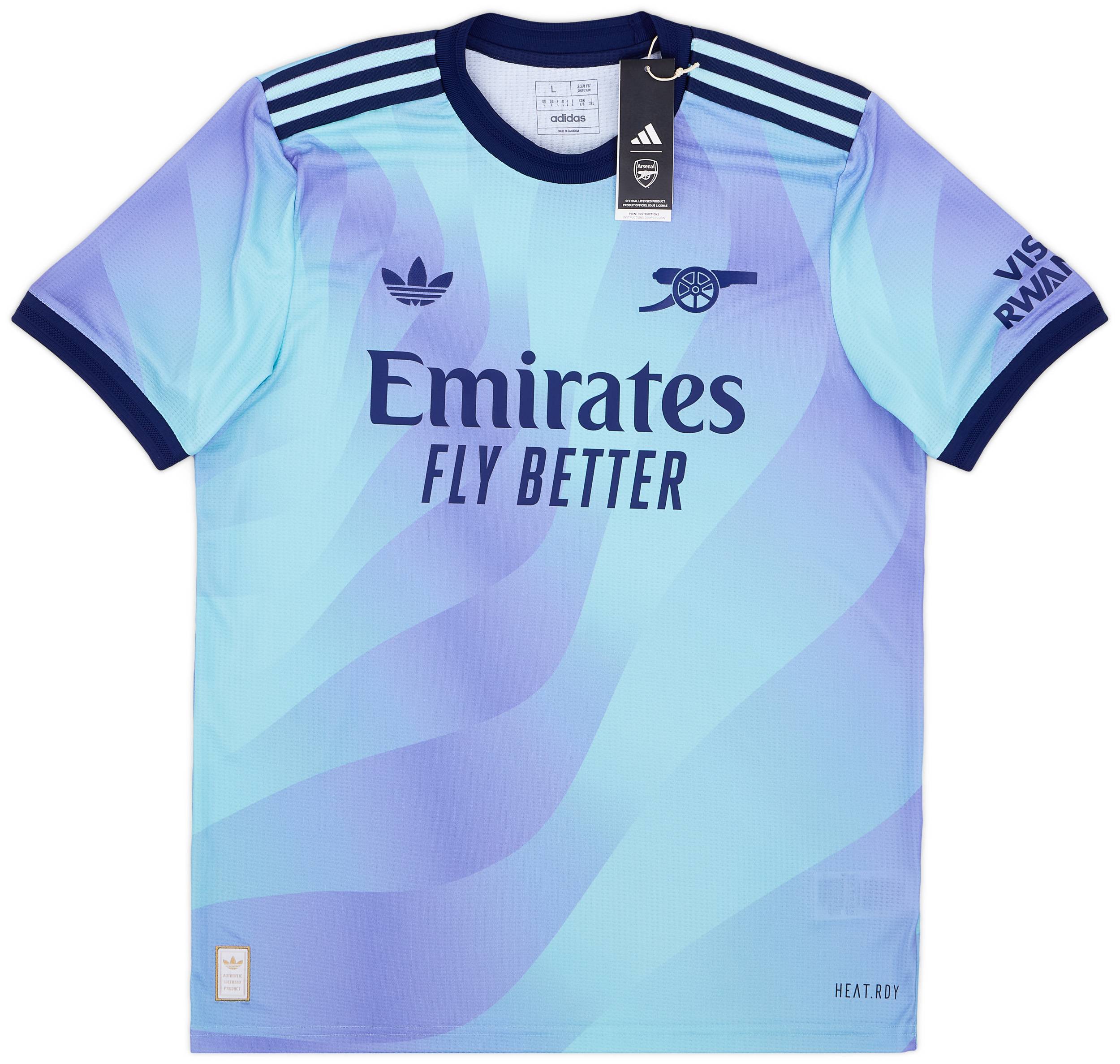 2024-25 Arsenal Authentic Third Shirt Saliba #2