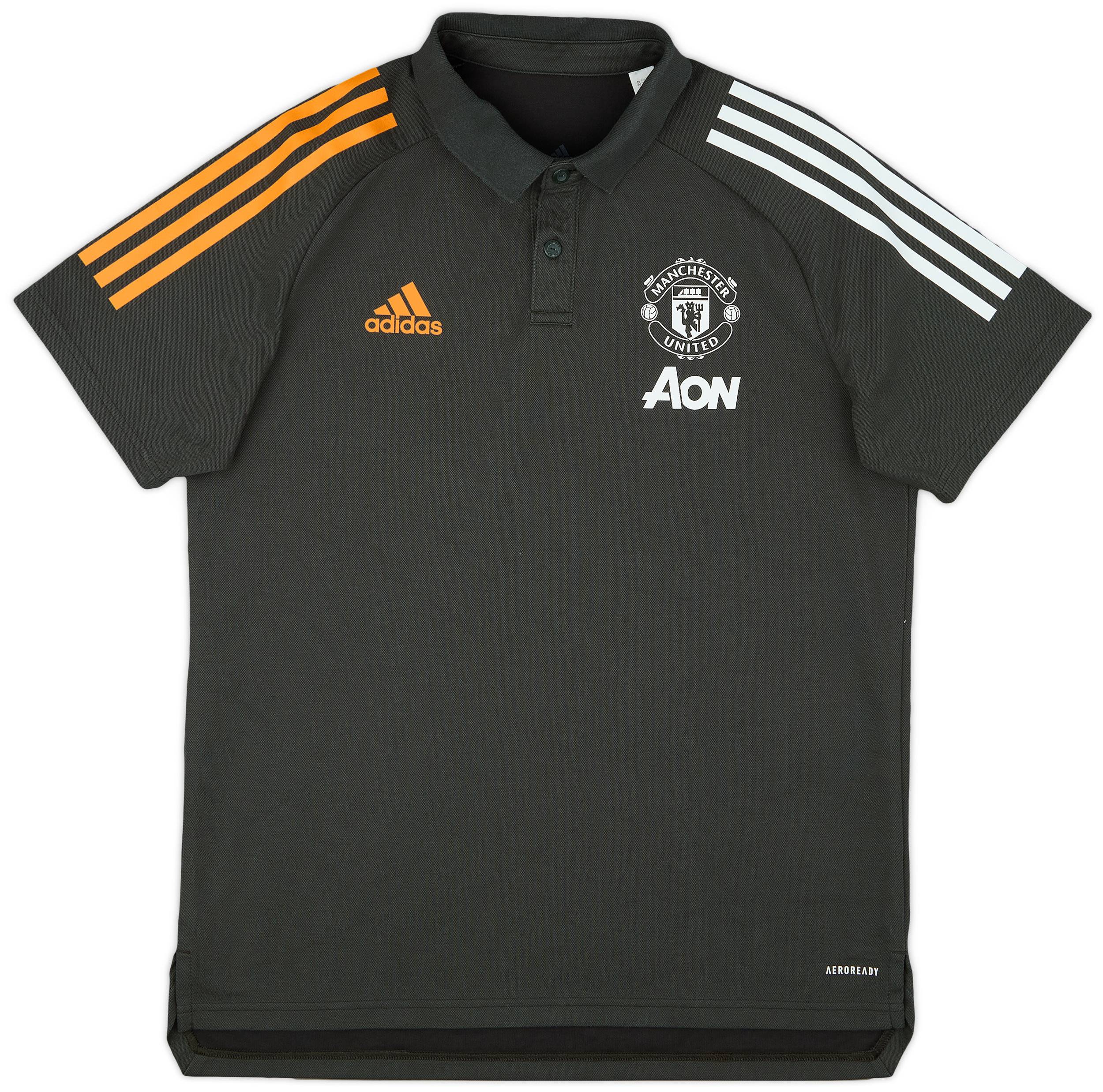 2020-21 Manchester United adidas Polo Shirt - 8/10 - (M)
