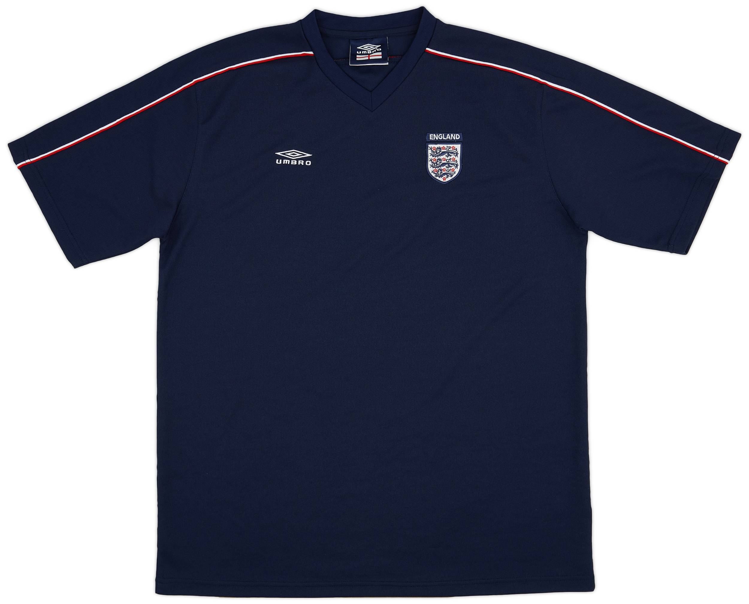 2002-04 England Umbro Training Shirt - 9/10 - (L)