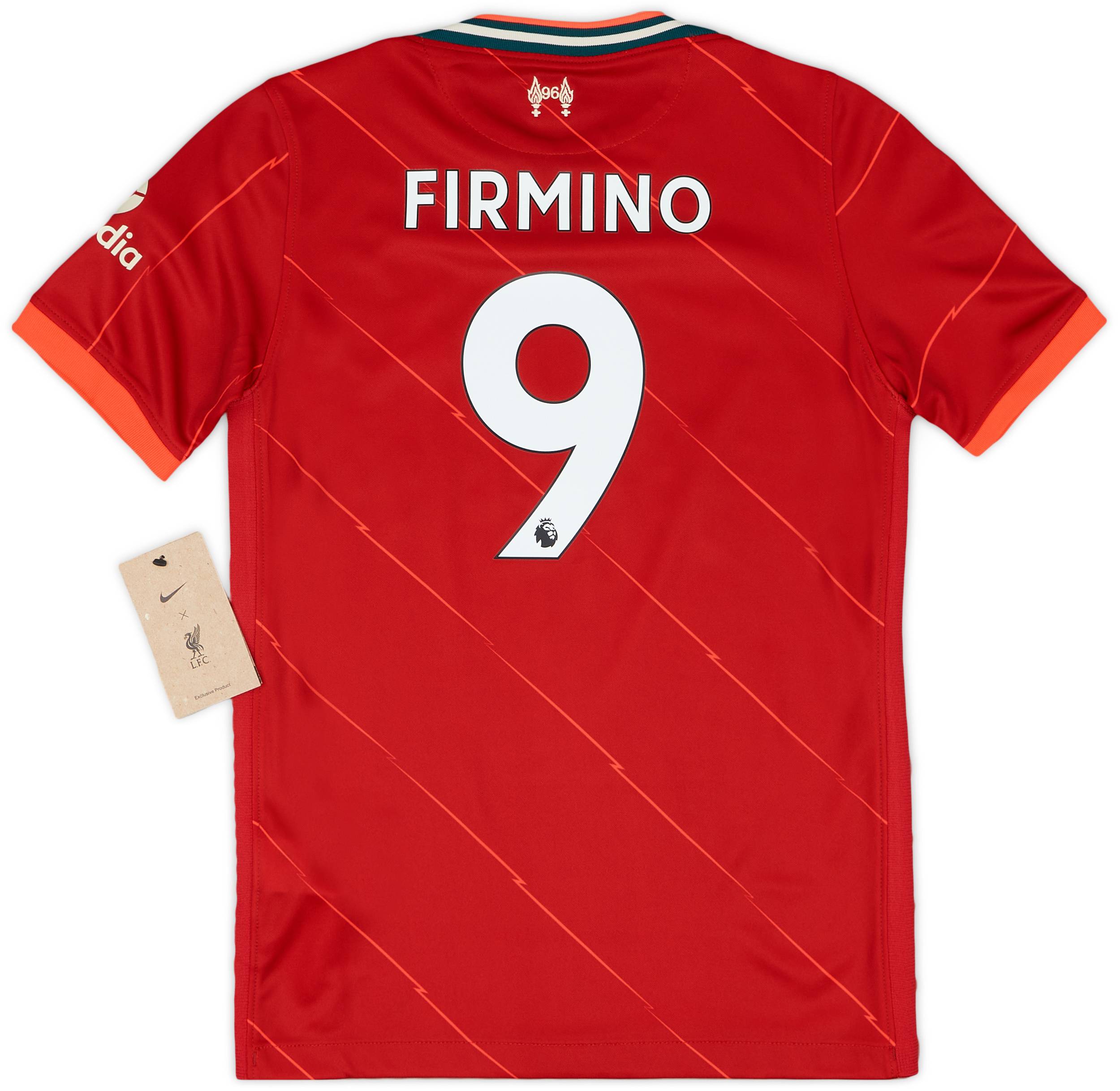 2021-22 Liverpool Home Shirt Firmino #9 (KIDS)
