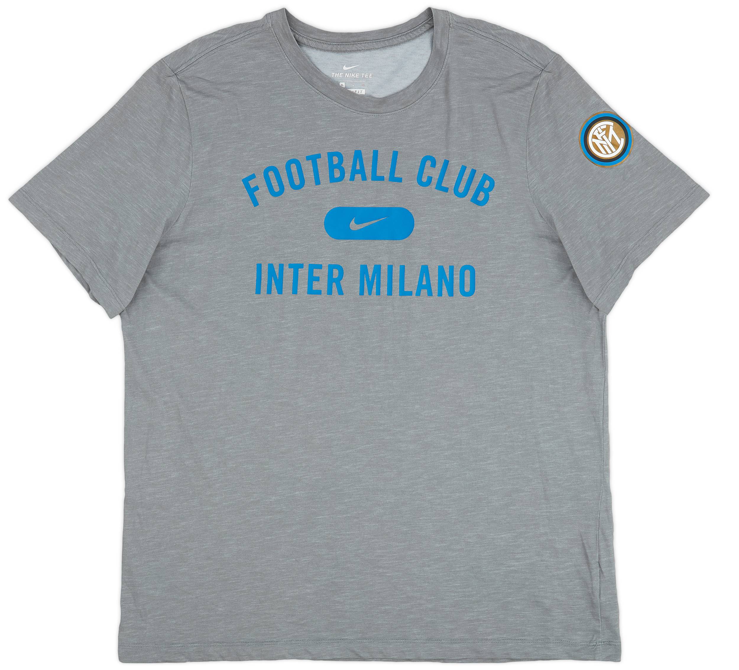 2019-20 Inter Milan Nike Graphic Tee - 9/10 - (XL)
