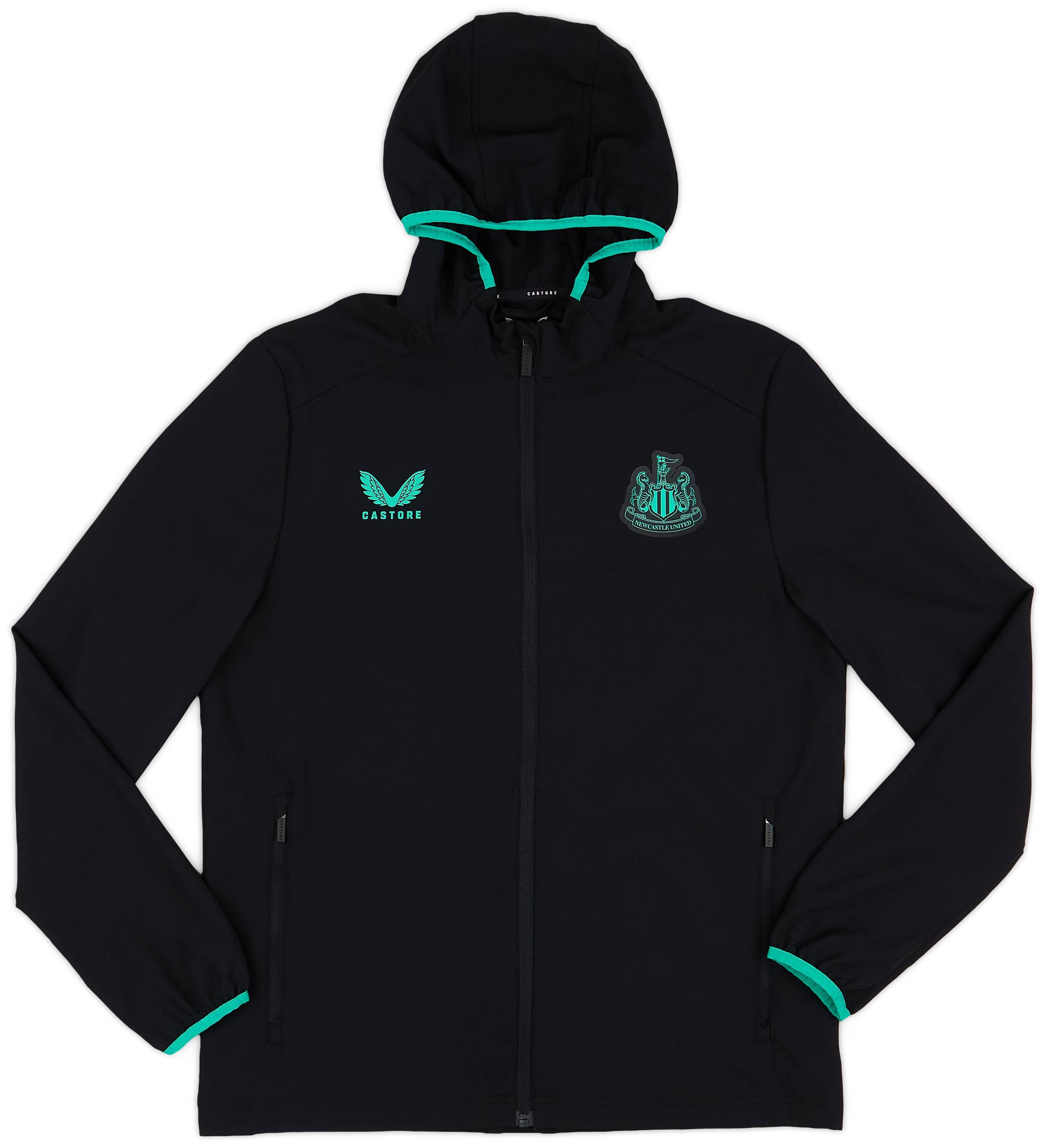 2023-24 Newcastle Castore Hooded Travel Jacket - 7/10 - (M)