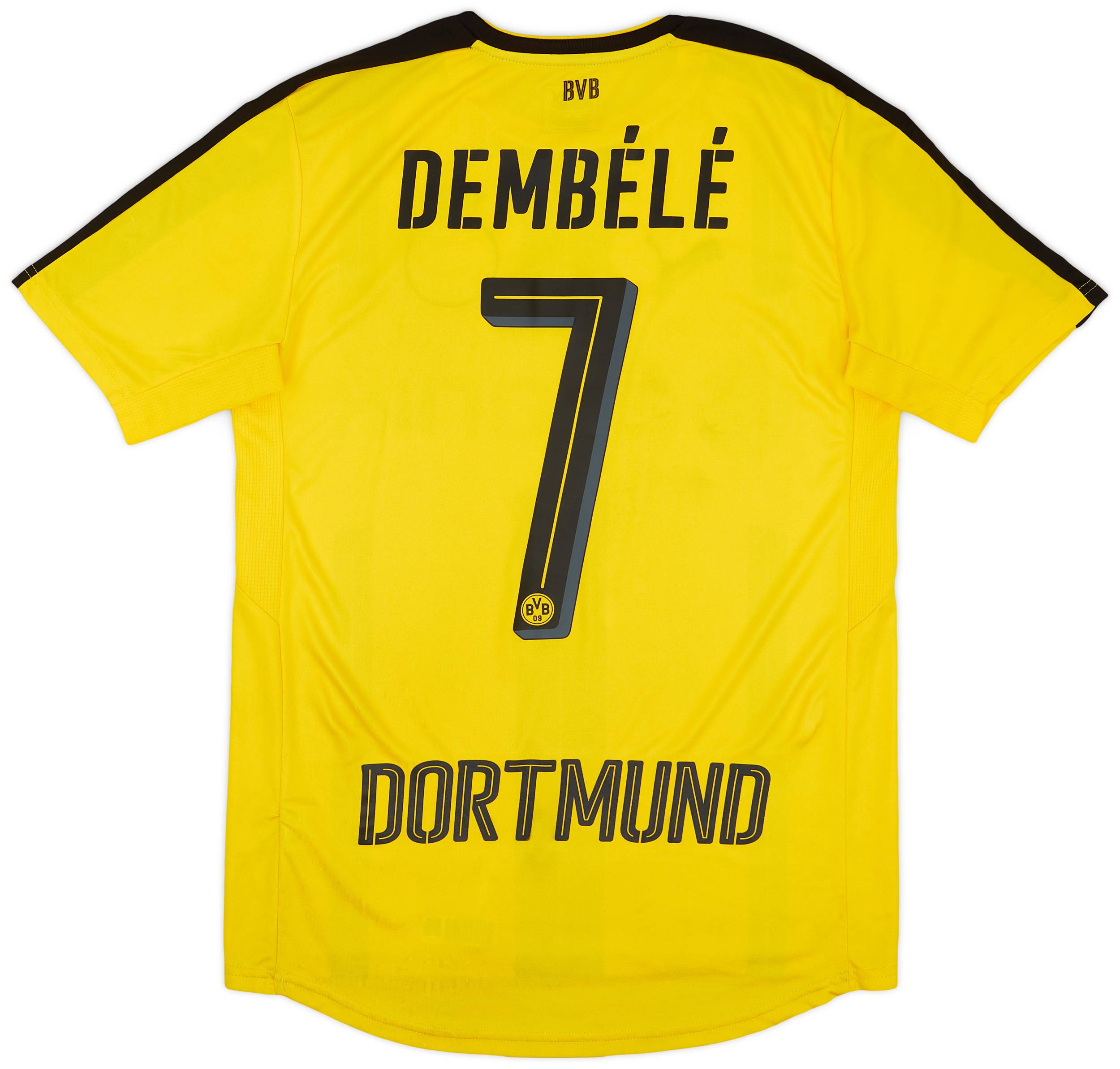 2016-17 Borussia Dortmund Home Shirt Dembele #7 - 7/10 - (S)