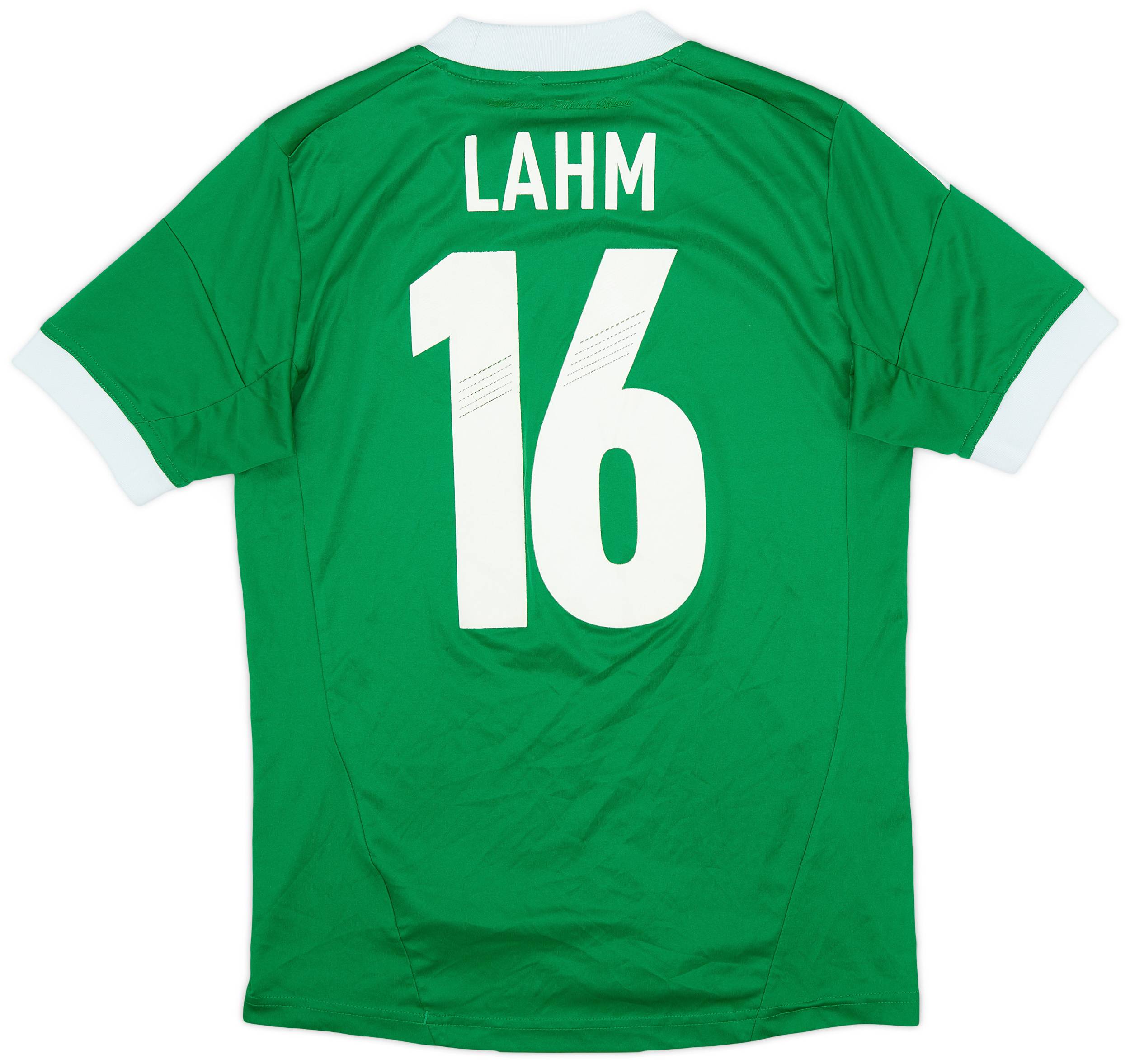 2012-13 Germany Away Shirt Lahm #16 - 6/10 - (XL.Boys)