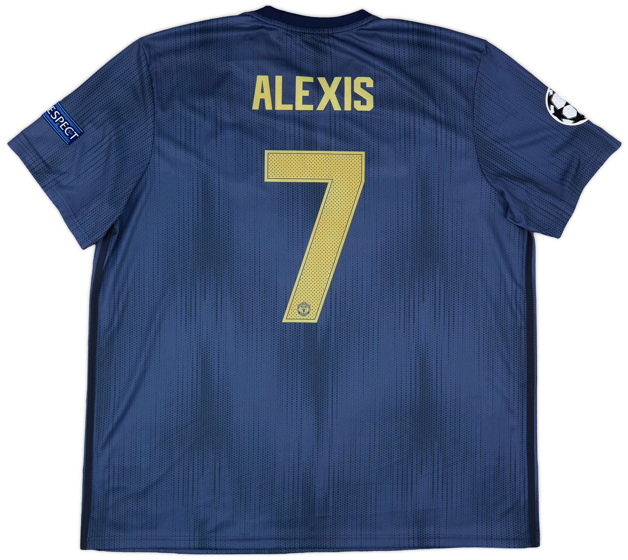 2018-19 Manchester United Third Shirt Alexis #7 (XXL)