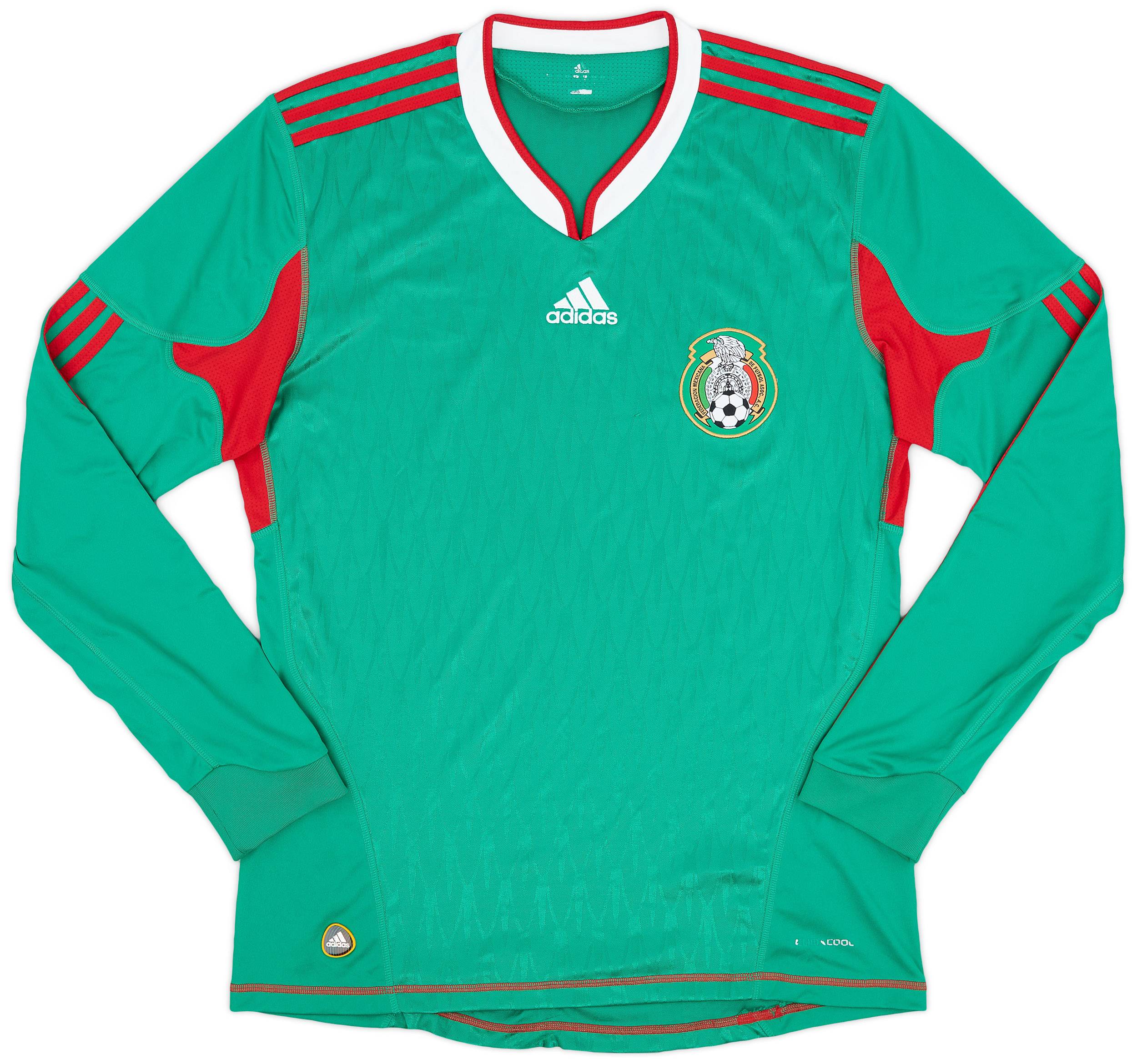 2009-11 Mexico Home L/S Shirt - 7/10 - (M)