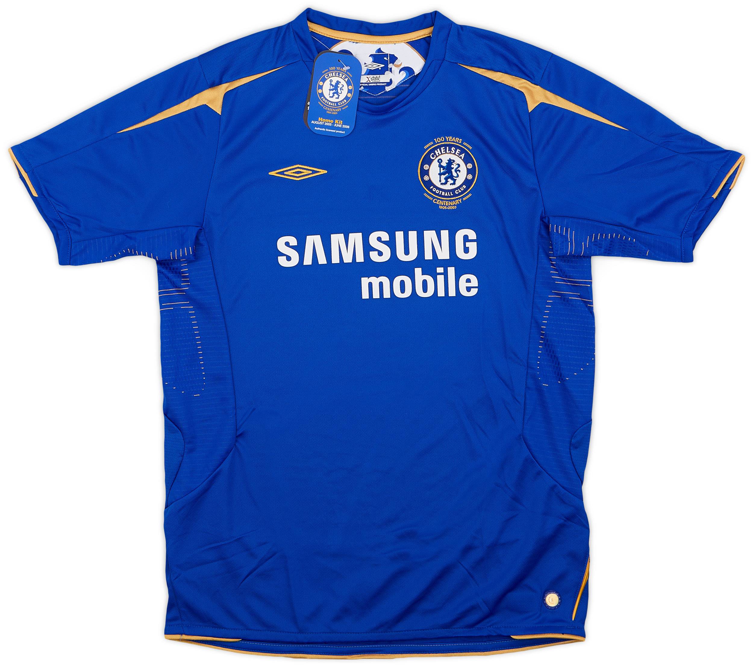 2005-06 Chelsea Centenary Home Shirt (XL.Boys)
