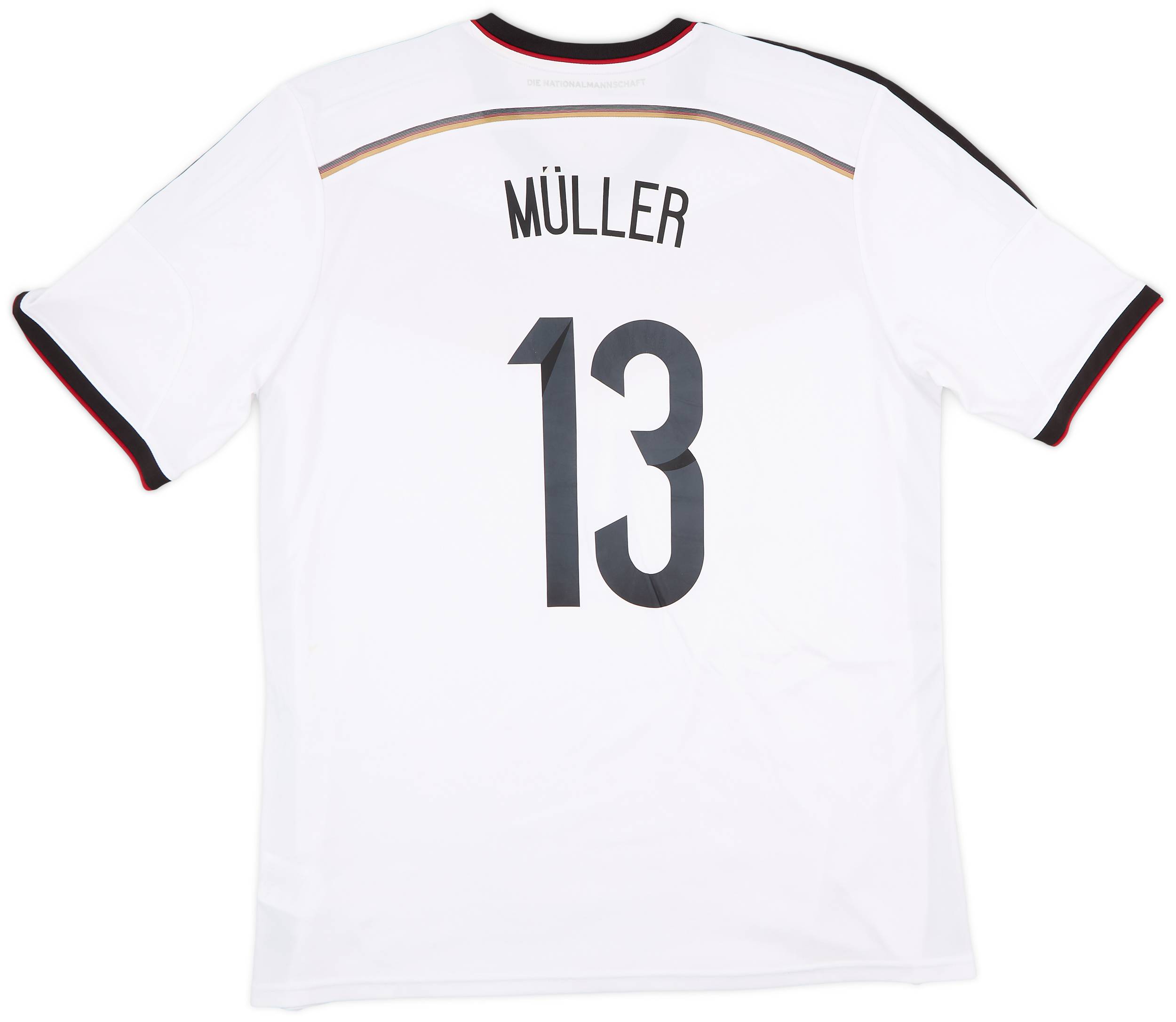 2014-15 Germany Home Shirt Muller #13 - 7/10 - (XXL)