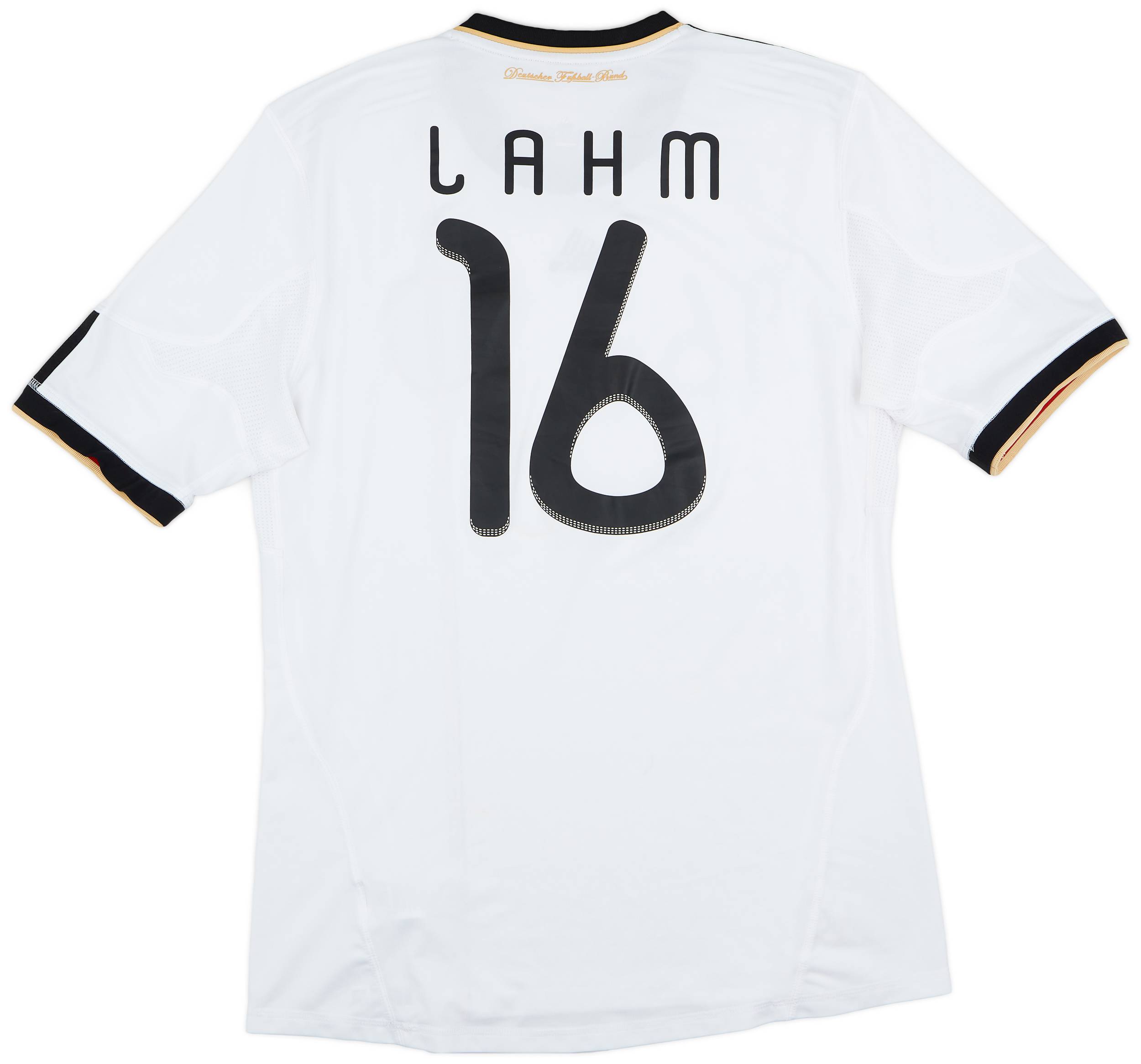 2010-11 Germany Home Shirt Lahm #16 - 8/10 - (L)