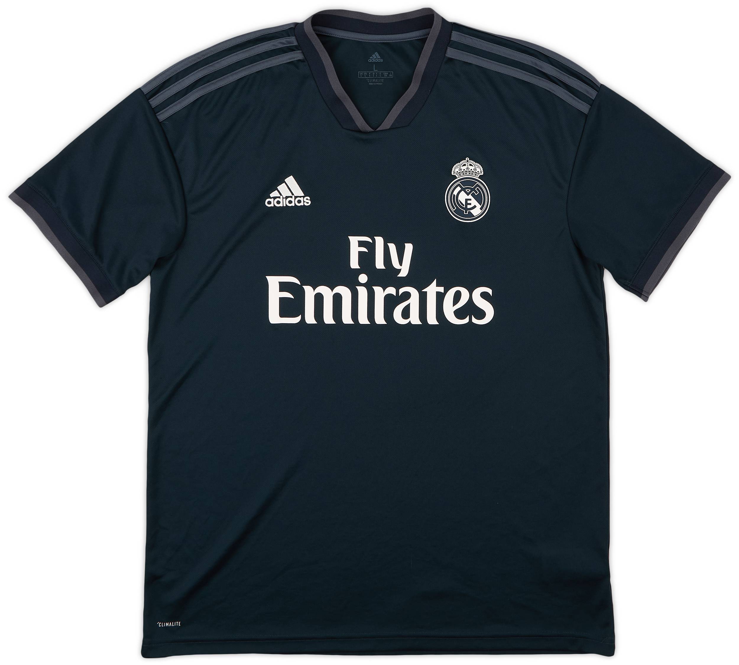 2018-19 Real Madrid Away Shirt - 9/10 - (L)