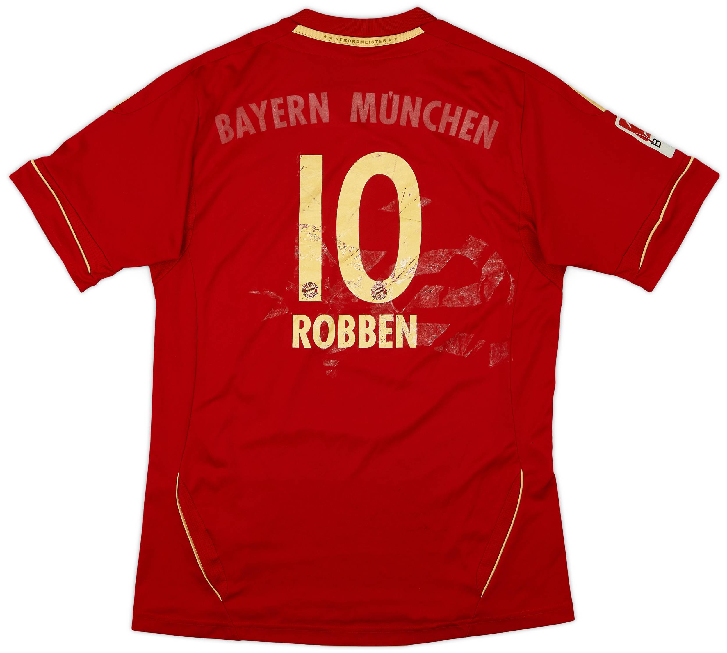 2011-13 Bayern Munich Home Shirt Robben #10 - 3/10 - (XL.Boys)