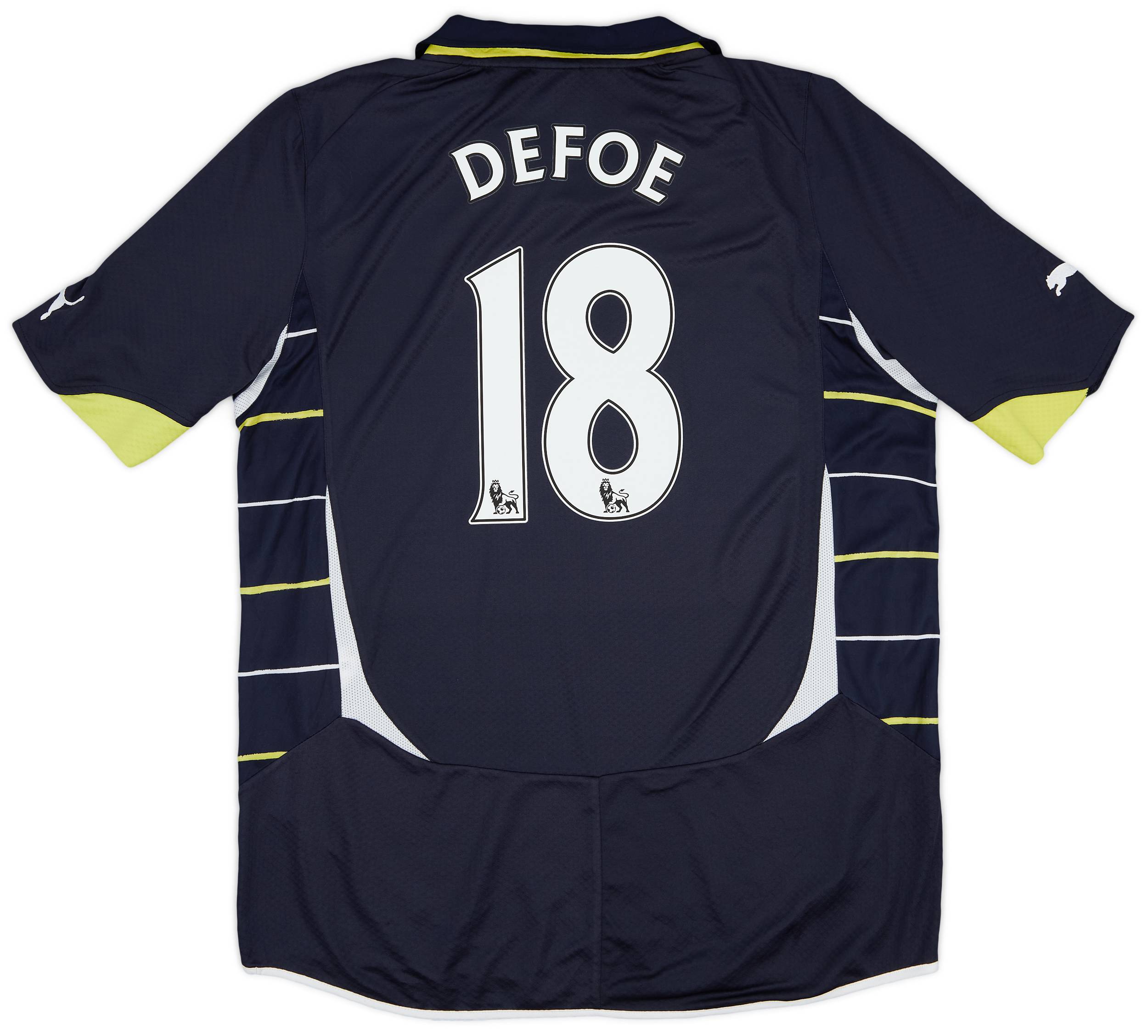 2010-11 Tottenham Third Shirt Defoe #18 - 8/10 - (L)