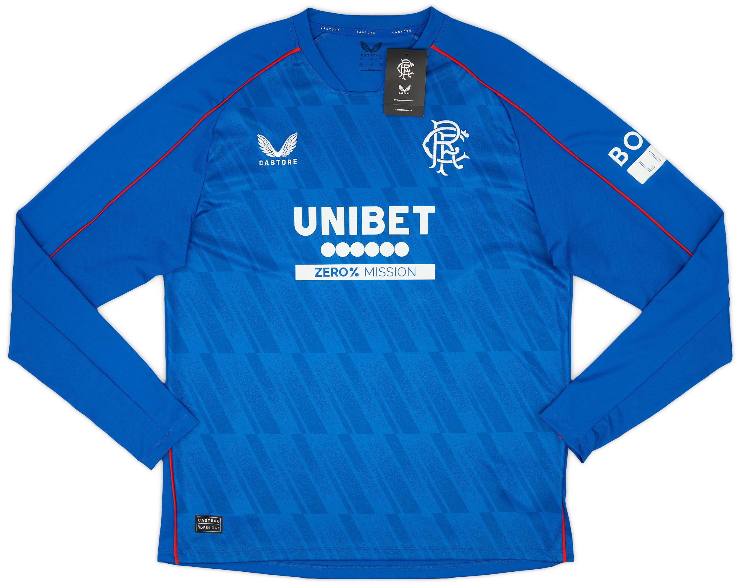 2024-25 Rangers Home L/S Shirt Tavernier #2