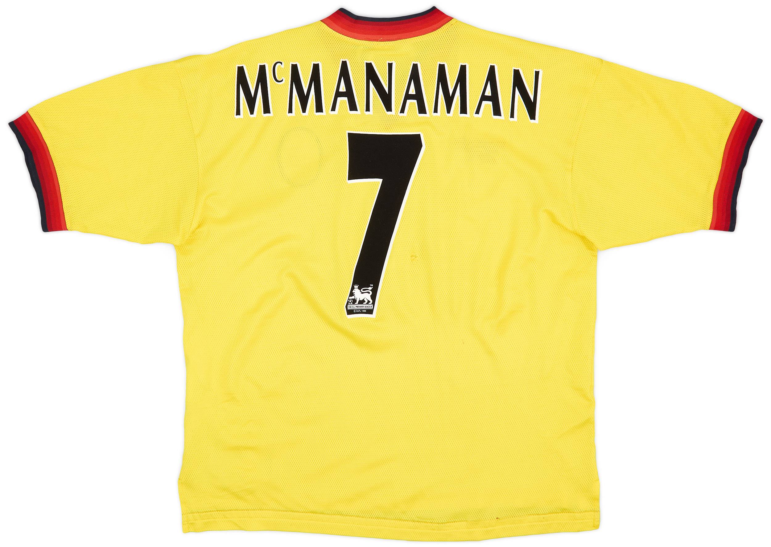 1997-99 Liverpool Away Shirt McManaman #7 - 5/10 - (L)