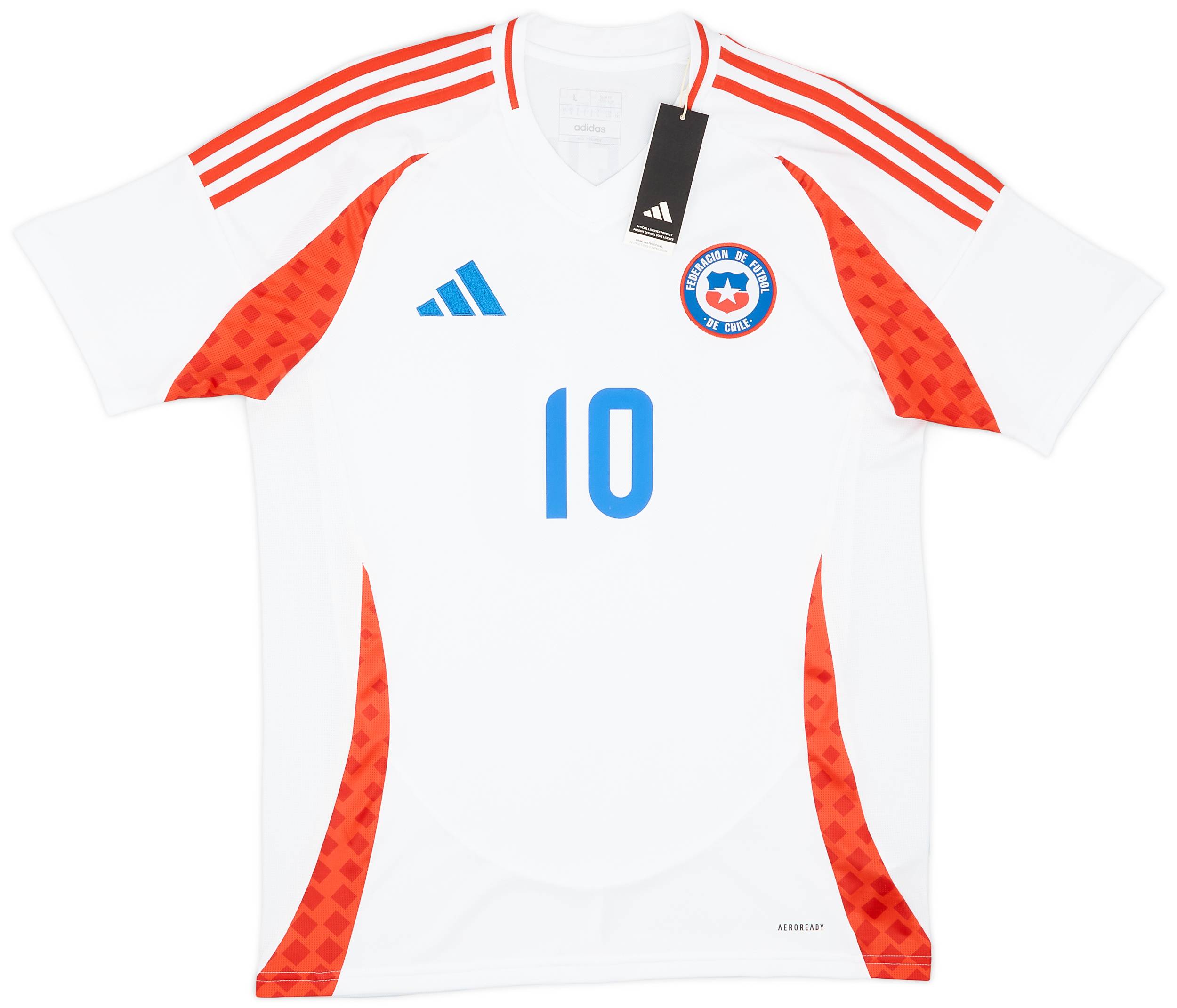 2024-25 Chile Away Shirt Alexis #10