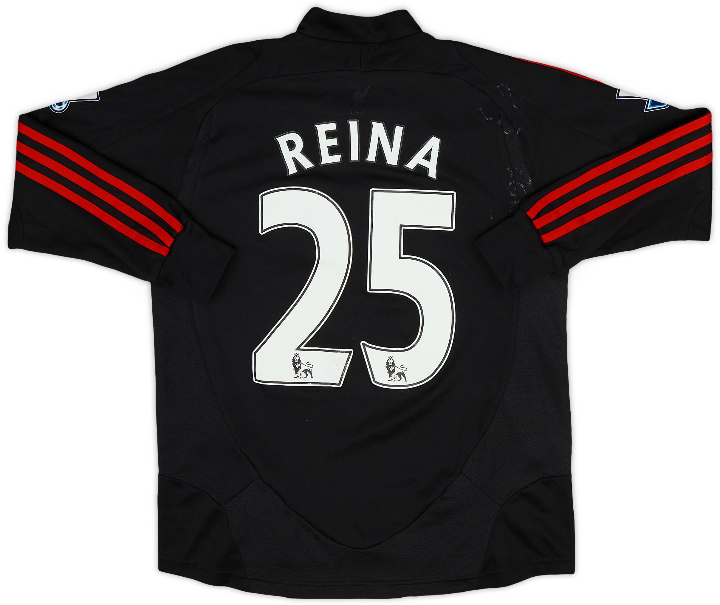 2008-09 Liverpool GK Shirt Reina #25 - 5/10 - (L.Boys)