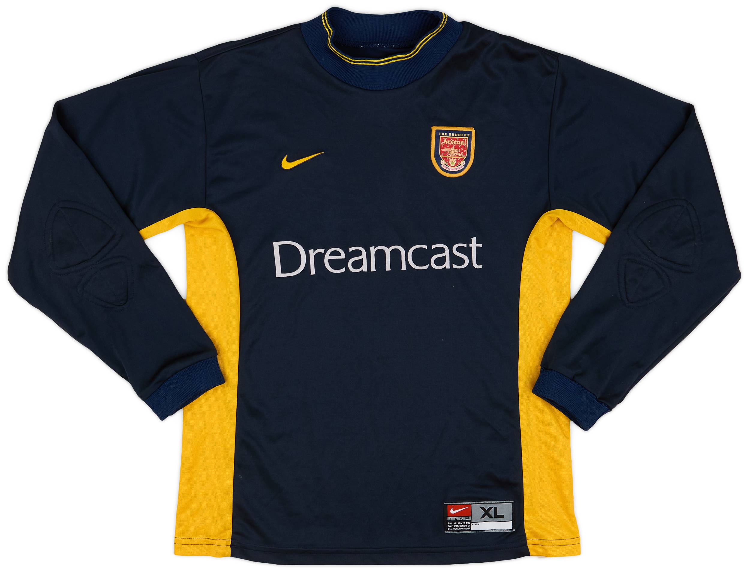 1999-00 Arsenal GK Shirt - 8/10 - (XL.Boys)