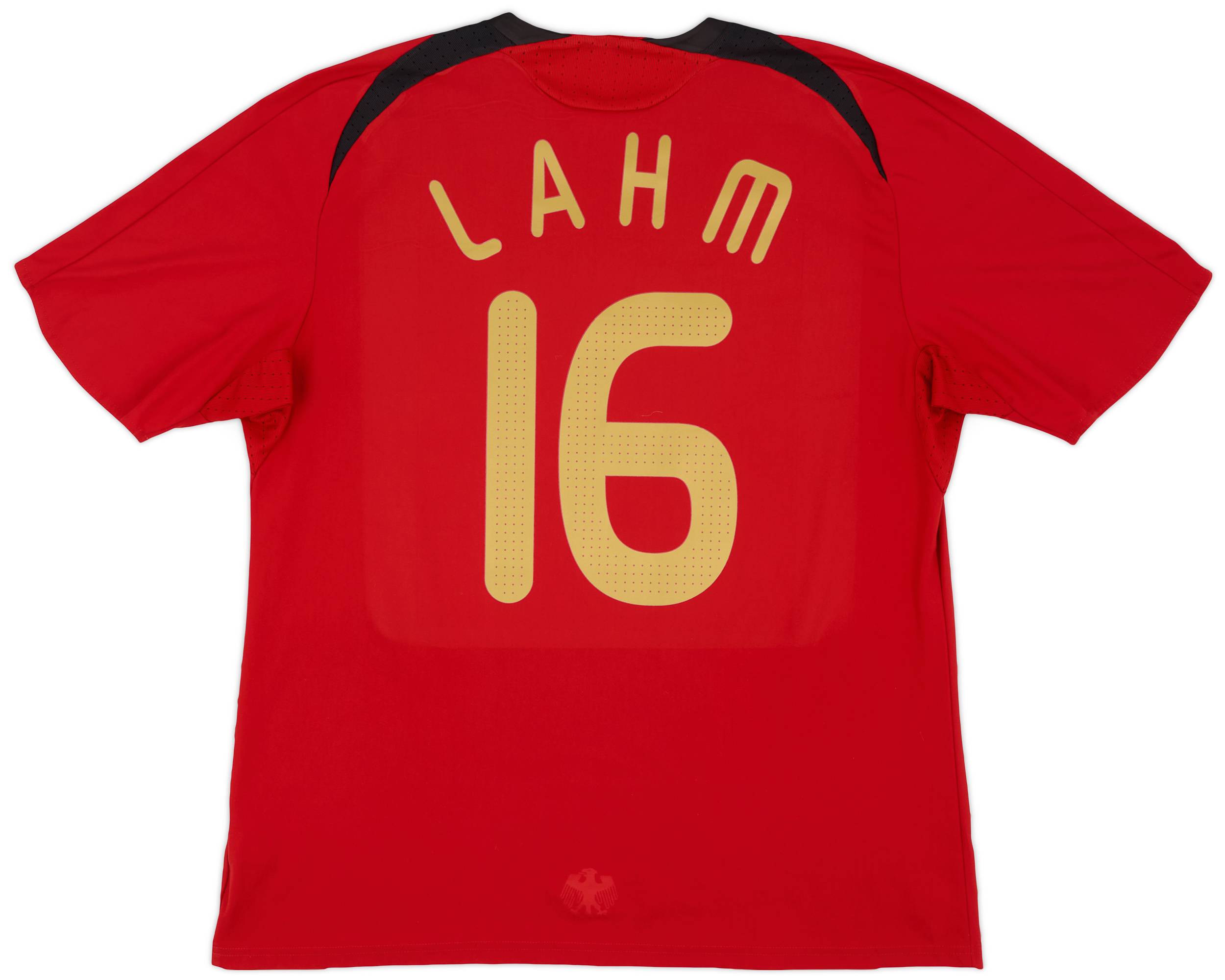2008-09 Germany Away Shirt Lahm #16 - 8/10 - (XL)