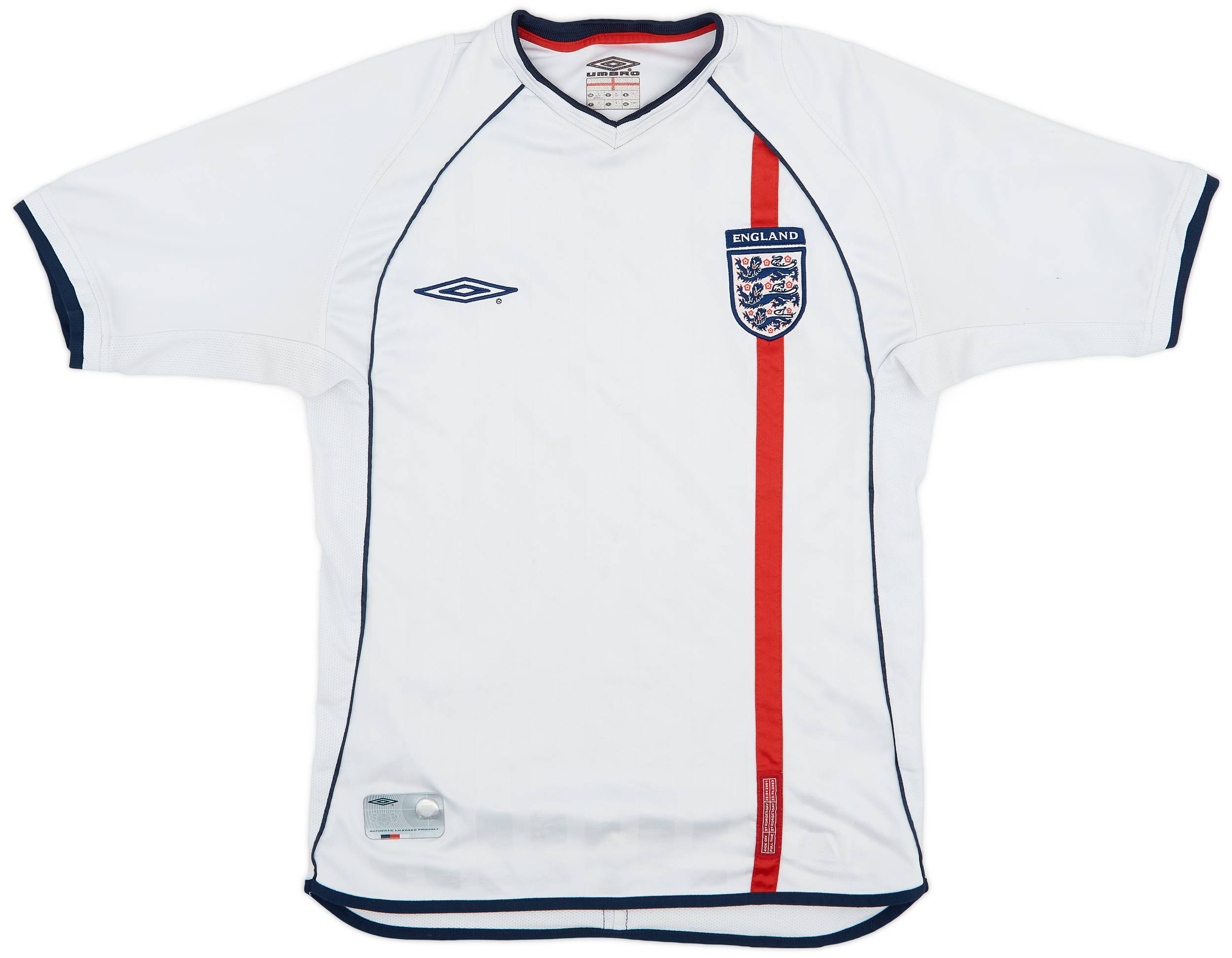 2001-03 England Home Shirt - 5/10 - (S)