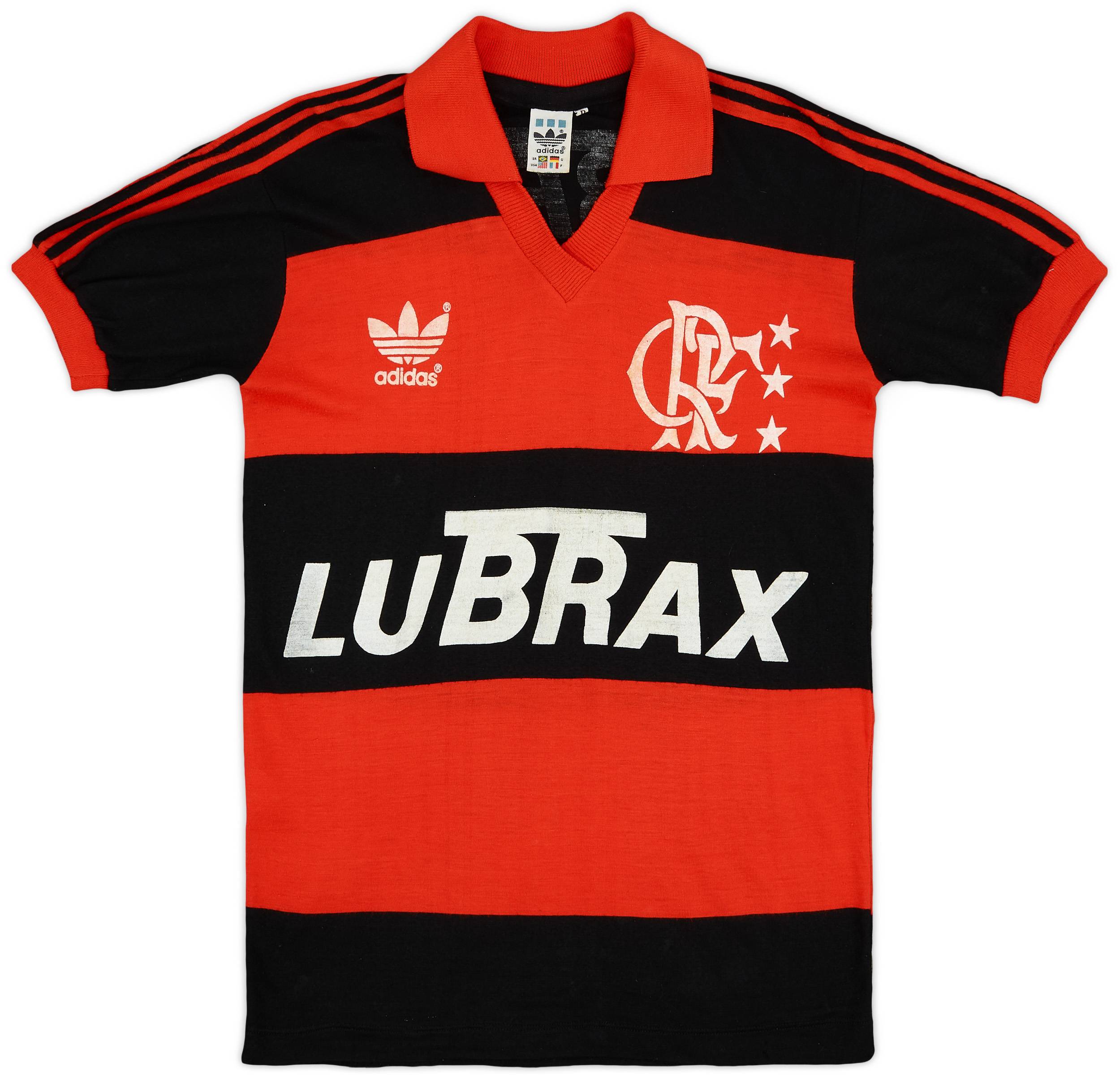 1987-90 Flamengo Home Shirt #9 - 7/10 - (M)