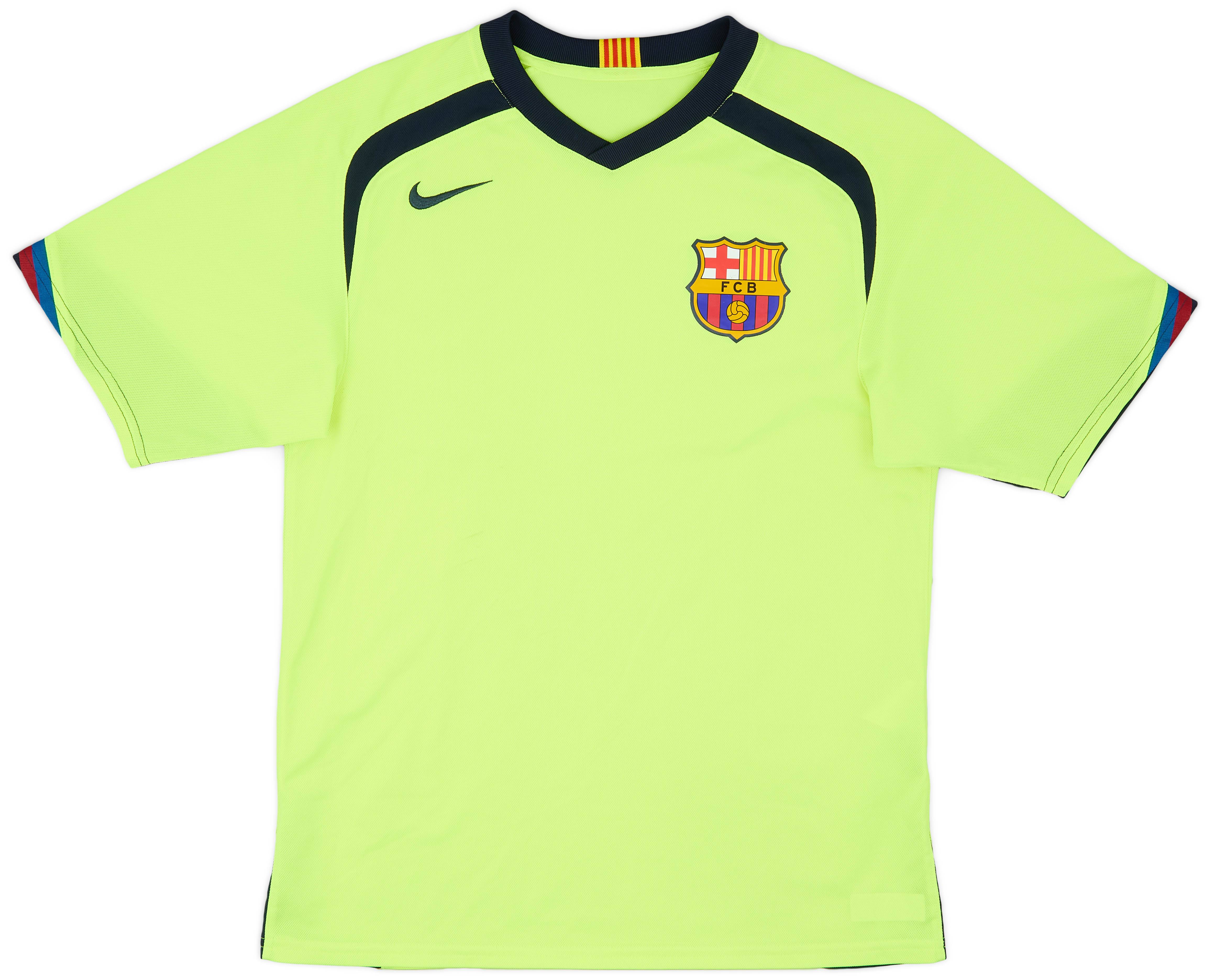 2005-06 Barcelona Basic Away Shirt - 8/10 - (S)