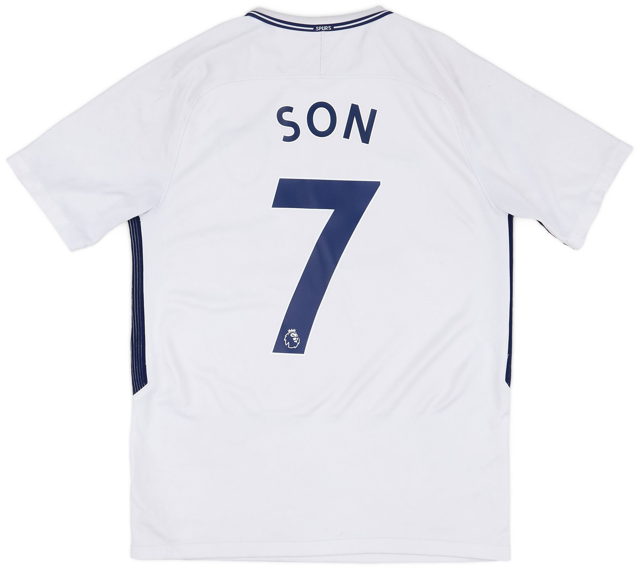 2017-18 Tottenham Home Shirt Son #7 - 6/10 - (M)