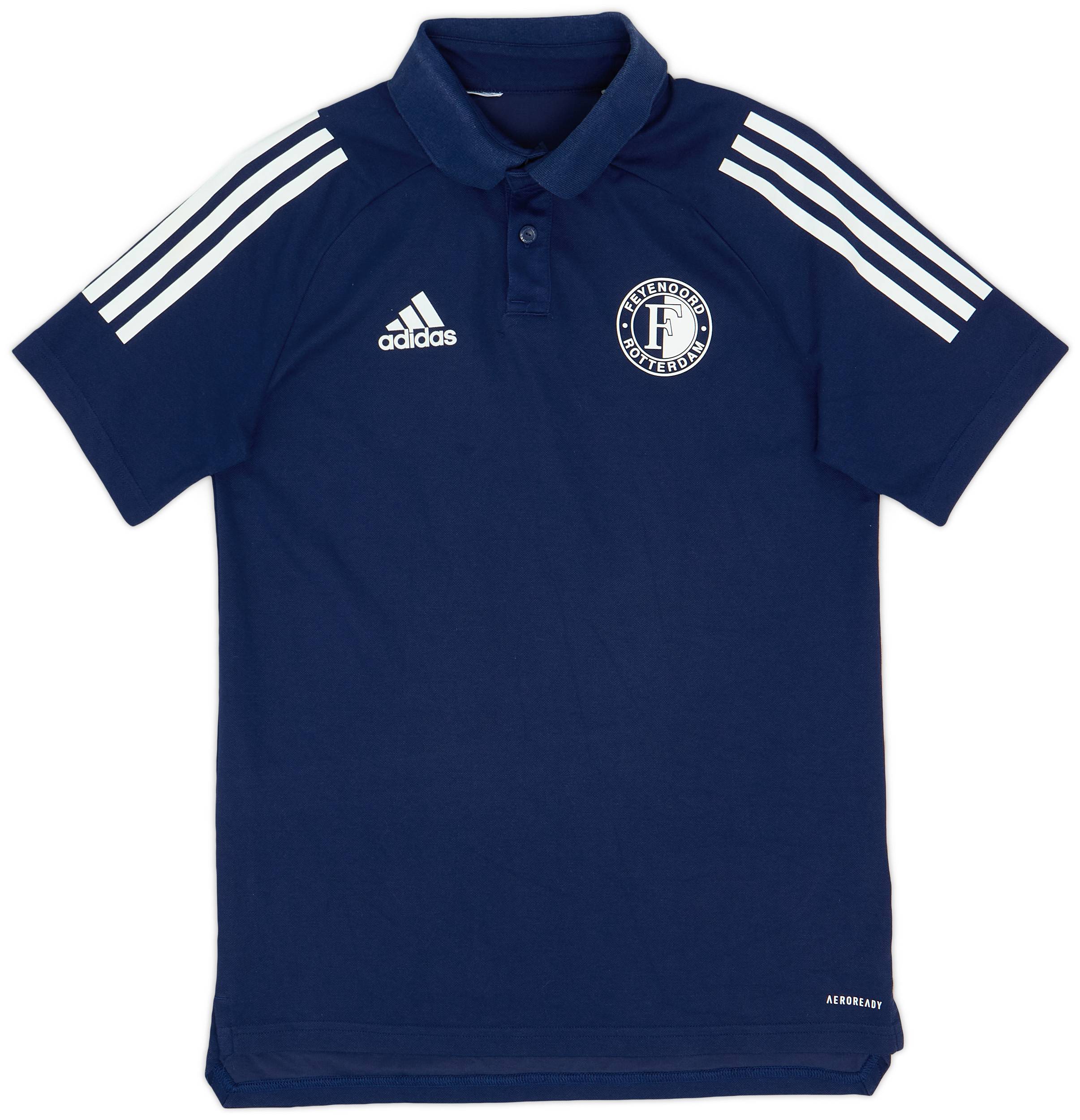 2019-20 Feyenoord adidas Polo Shirt - 9/10 - (L.Boys)