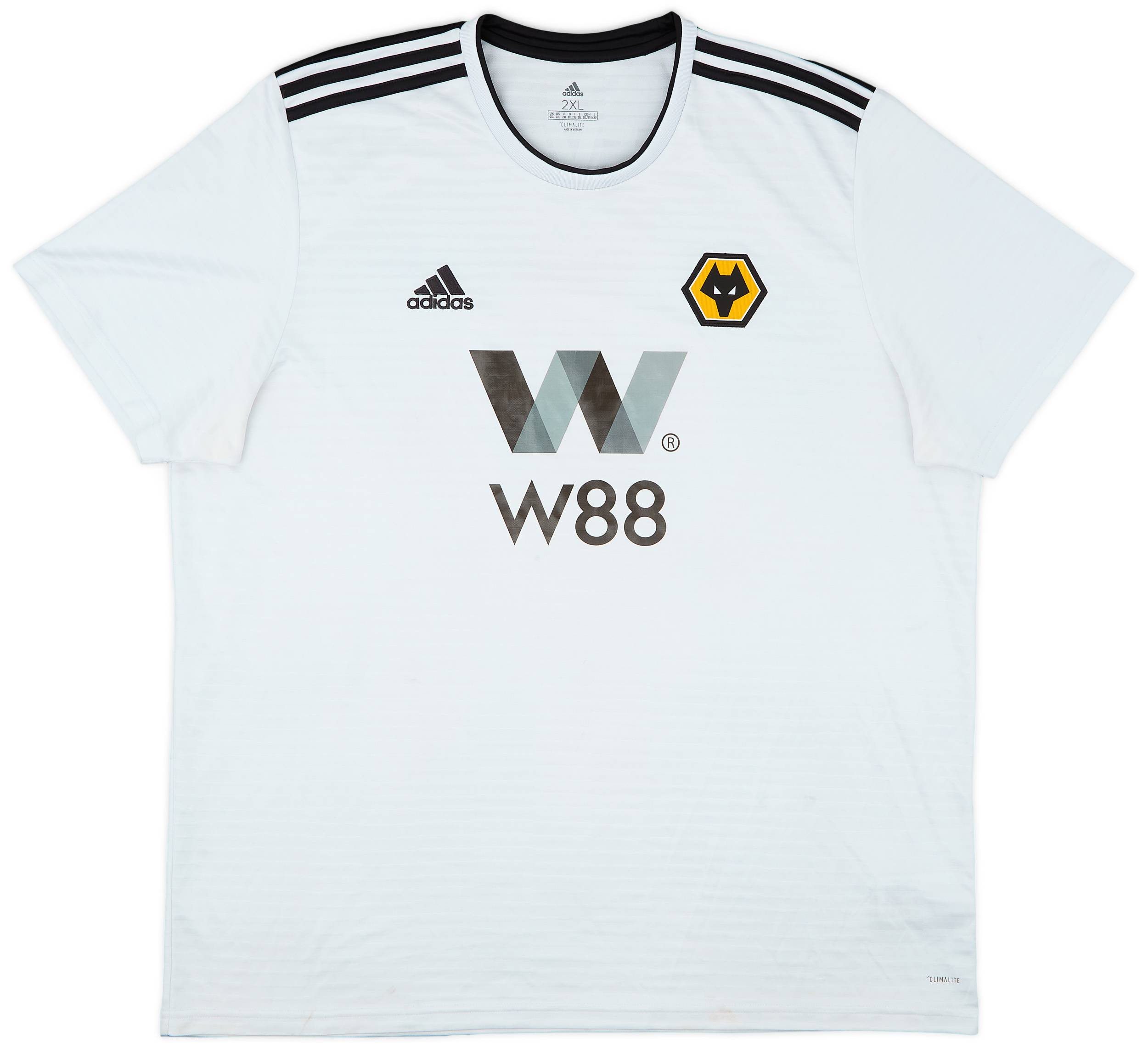 2018-19 Wolves Away Shirt Neves #8 - 8/10 - (XXL)