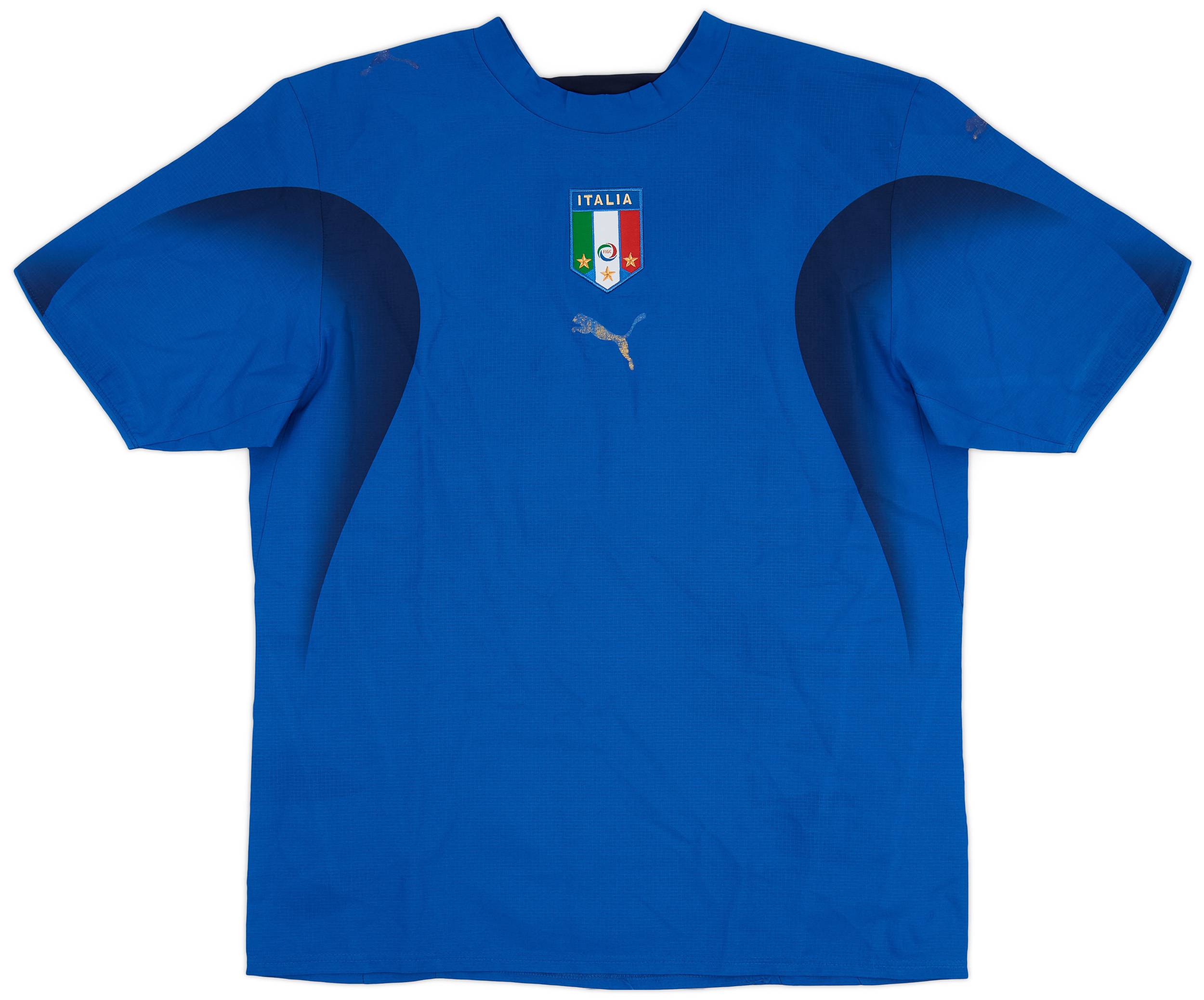 2006 Italy Home Shirt - 3/10 - (M)