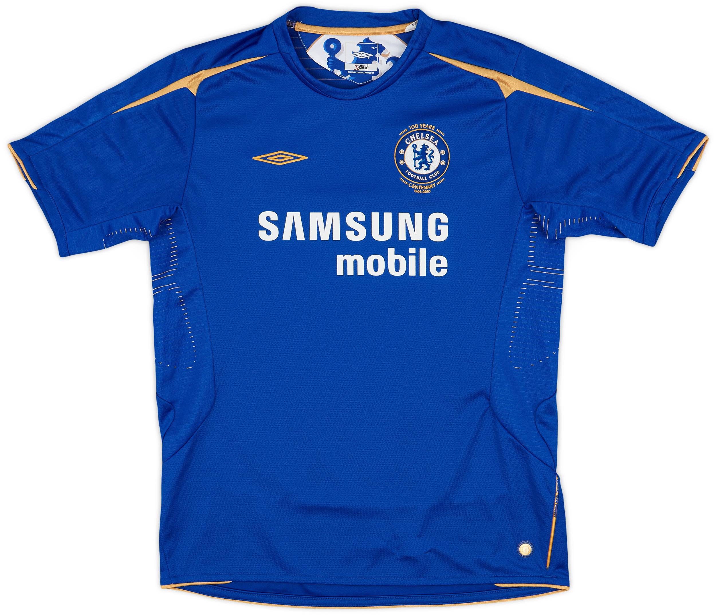 2005-06 Chelsea Centenary Home Shirt - 10/10 - (XL.Boys)