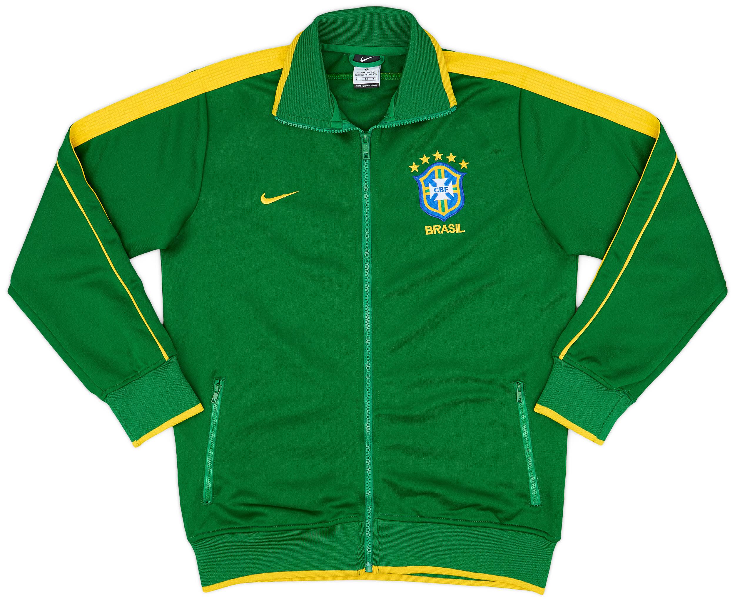 2013-14 Brazil Nike Track Jacket - 9/10 - (L)