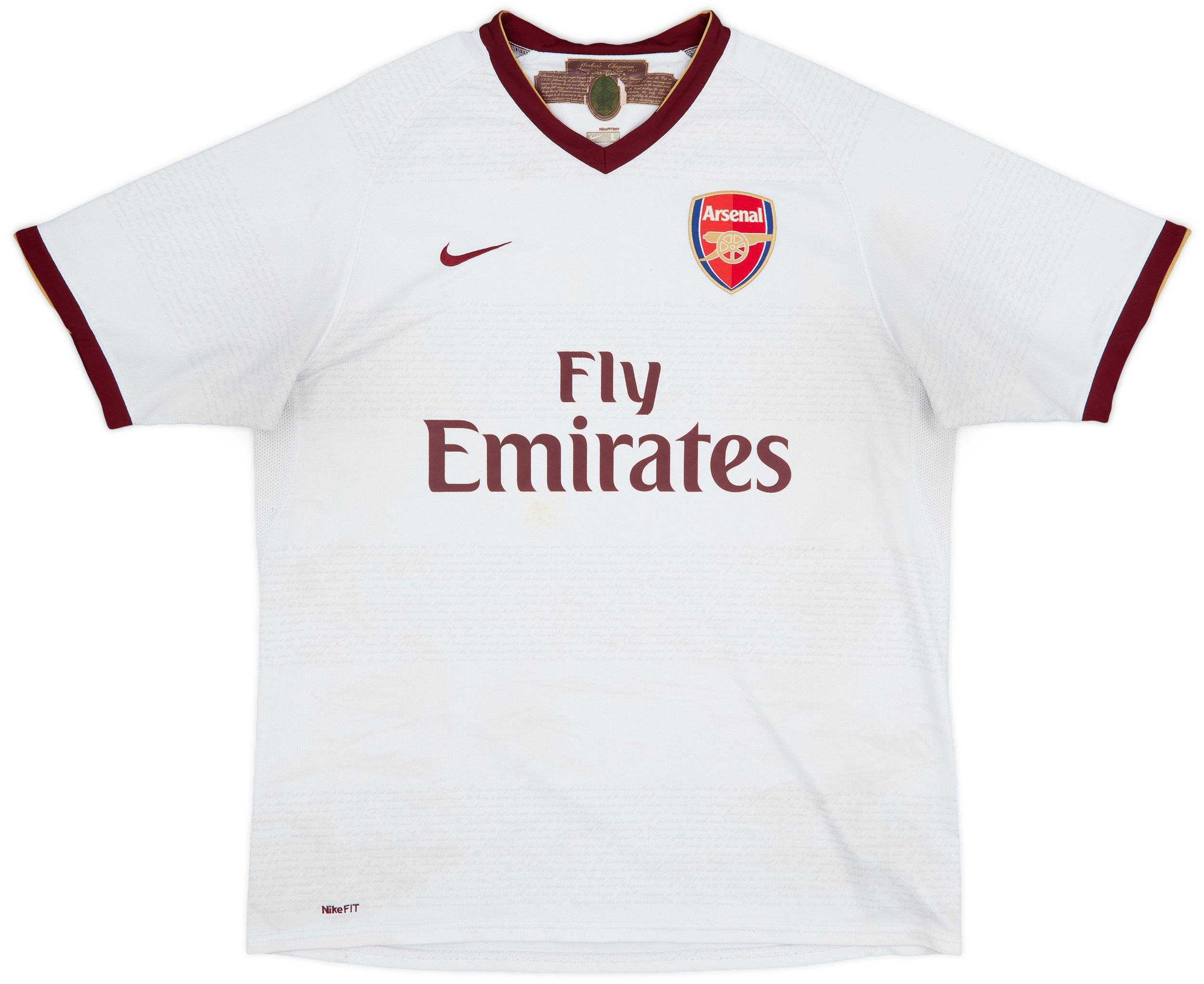 2007-08 Arsenal Away Shirt - 5/10 - (L)