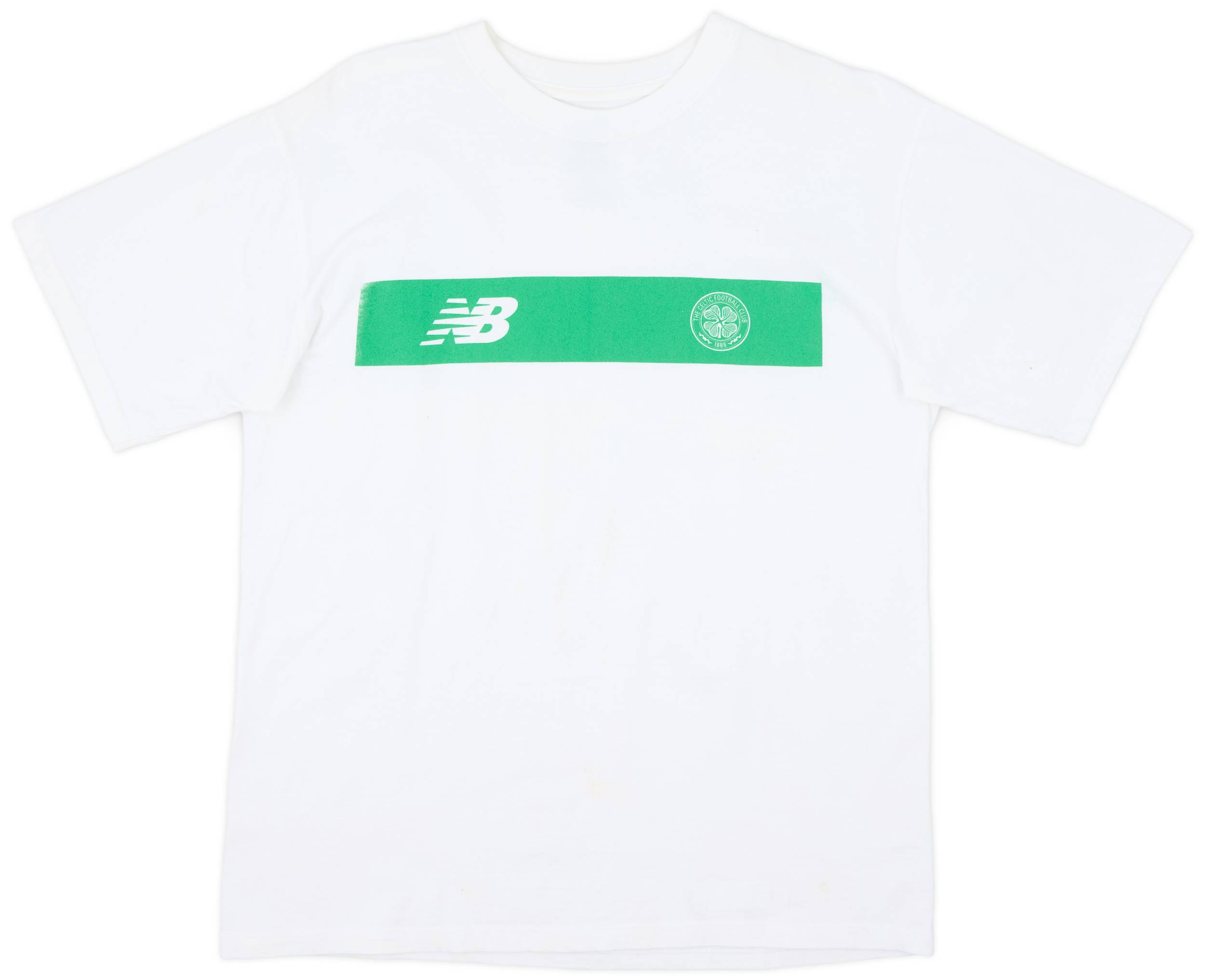 2010s Celtic New Balance Training Tee - 8/10 - (S)