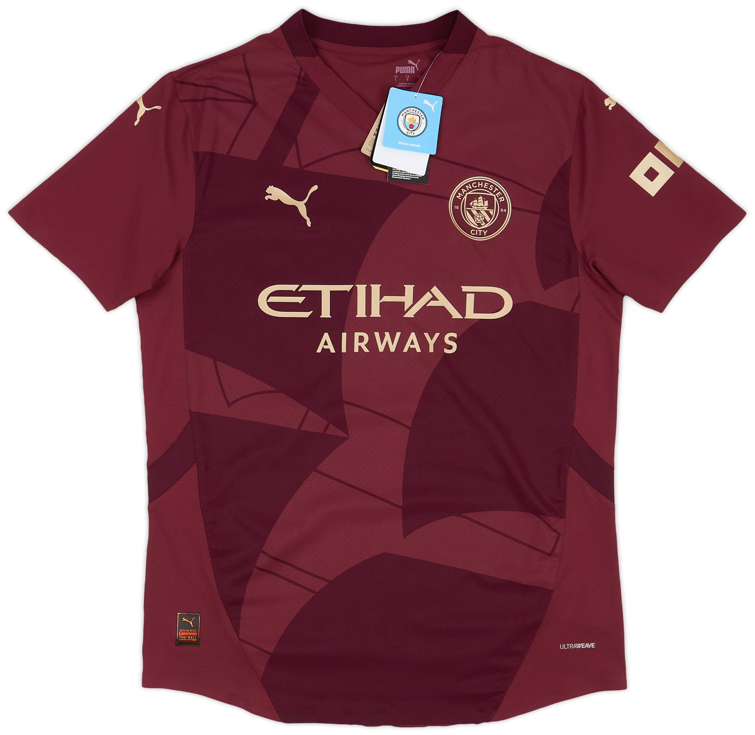 2024-25 Manchester City Authentic Third Shirt - In Box
