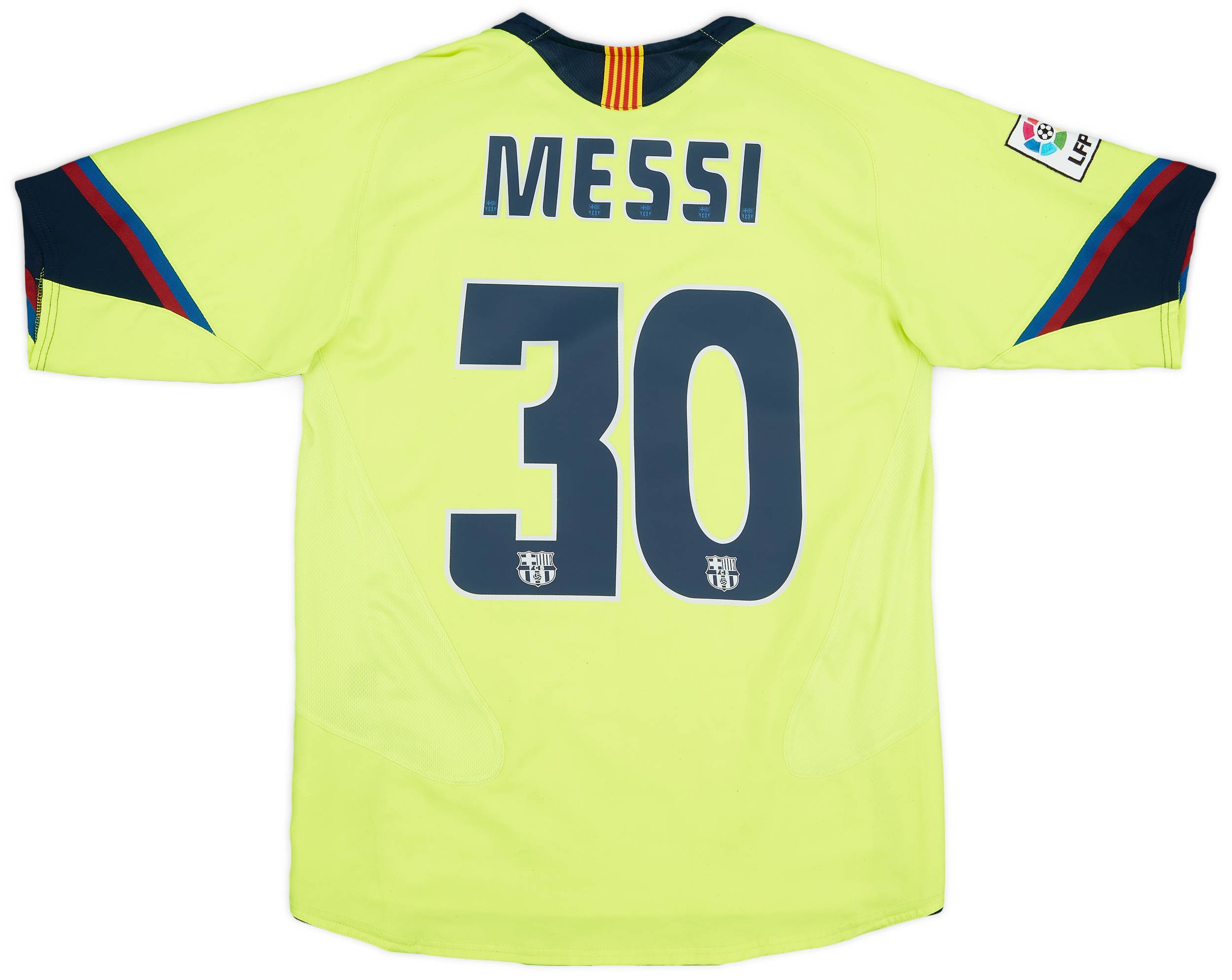 2005-06 Barcelona Away Shirt Messi #30 - 6/10 - (S)