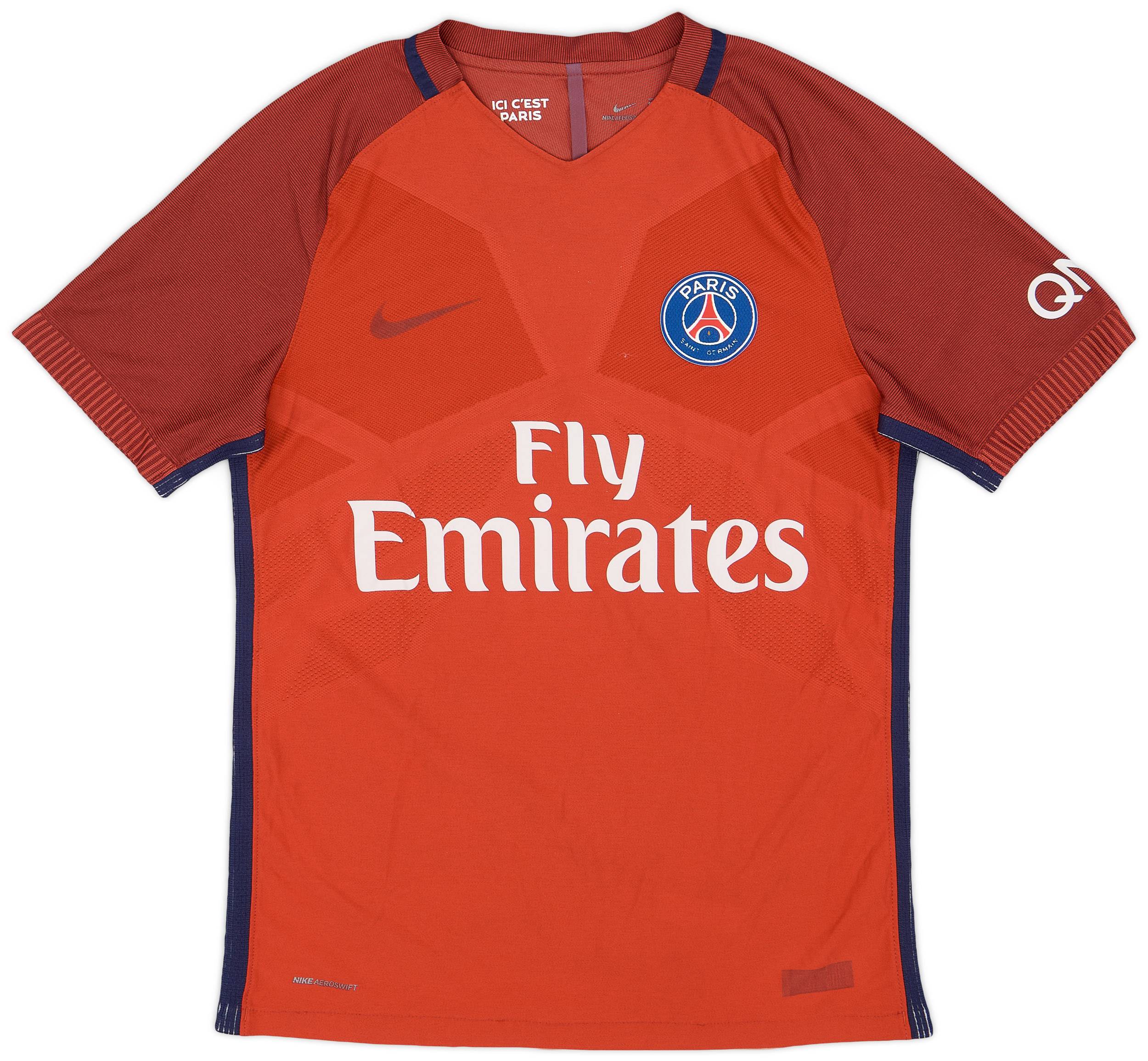 2016-17 Paris Saint-Germain Authentic Away Shirt - 4/10 - (S)