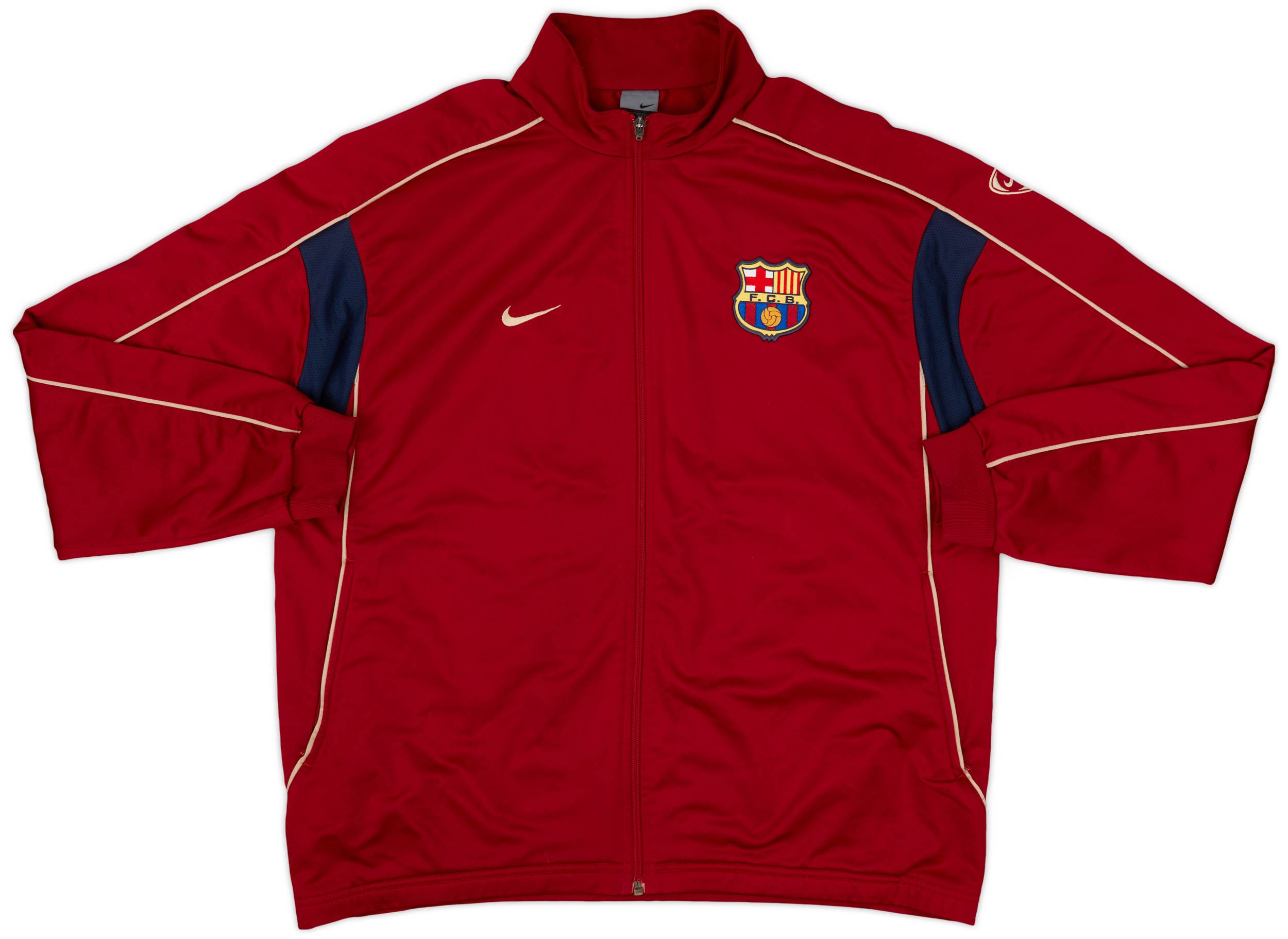 2002-03 Barcelona Nike Track Jacket - 8/10 - (XL)
