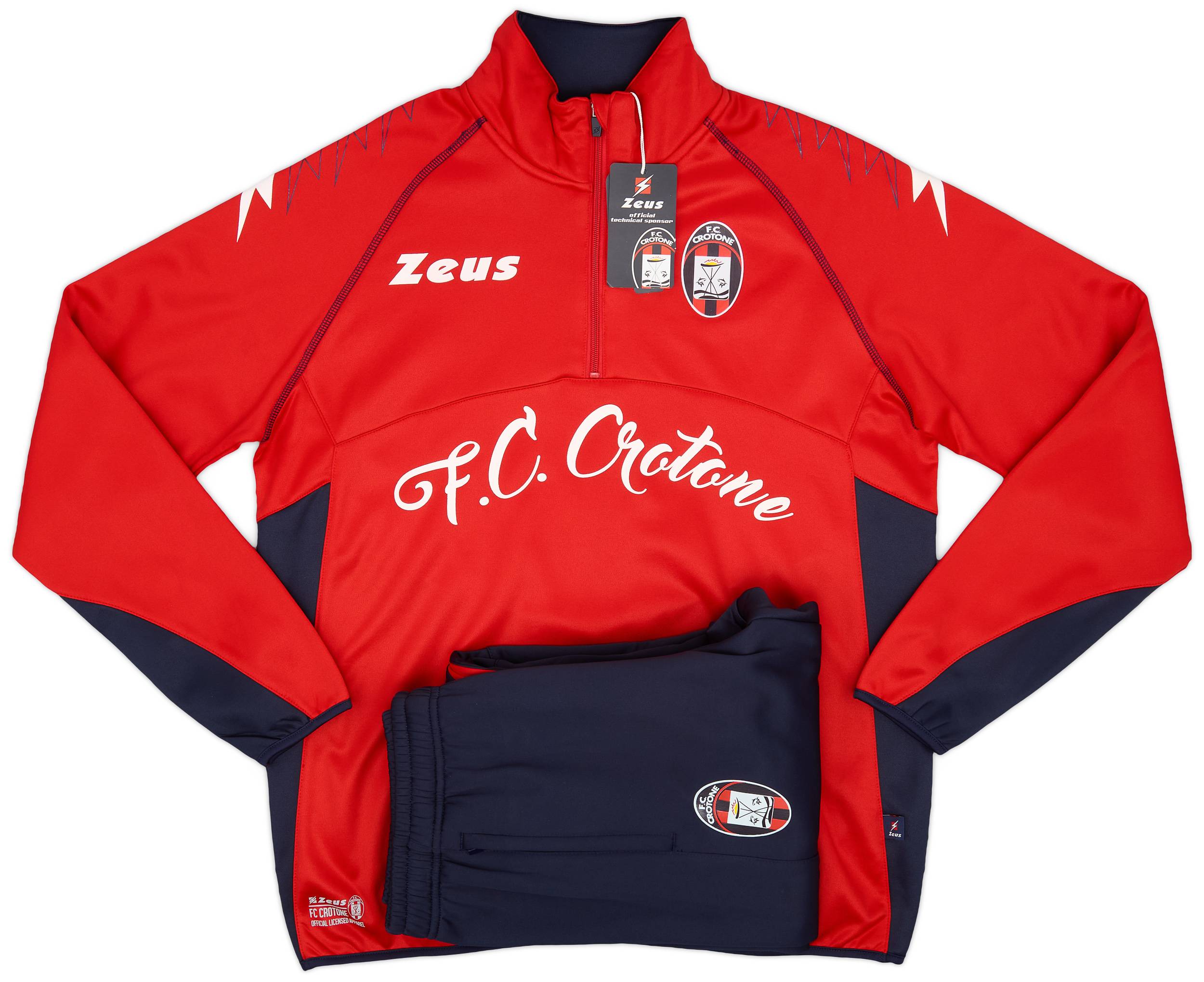 2016-17 Crotone Zeus Training Tracksuit