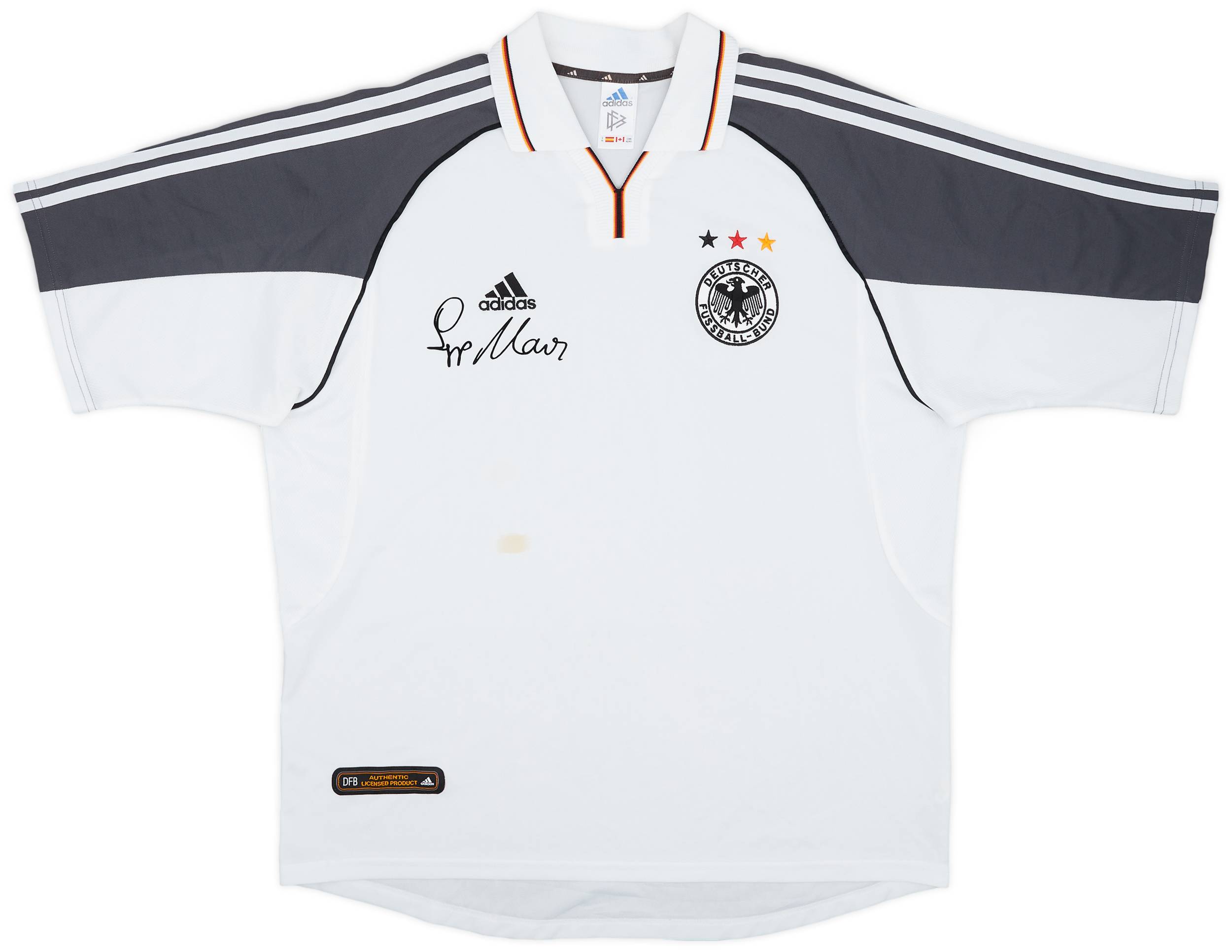 2000-02 Germany 'Signed' Home Shirt - 5/10 - (XL)