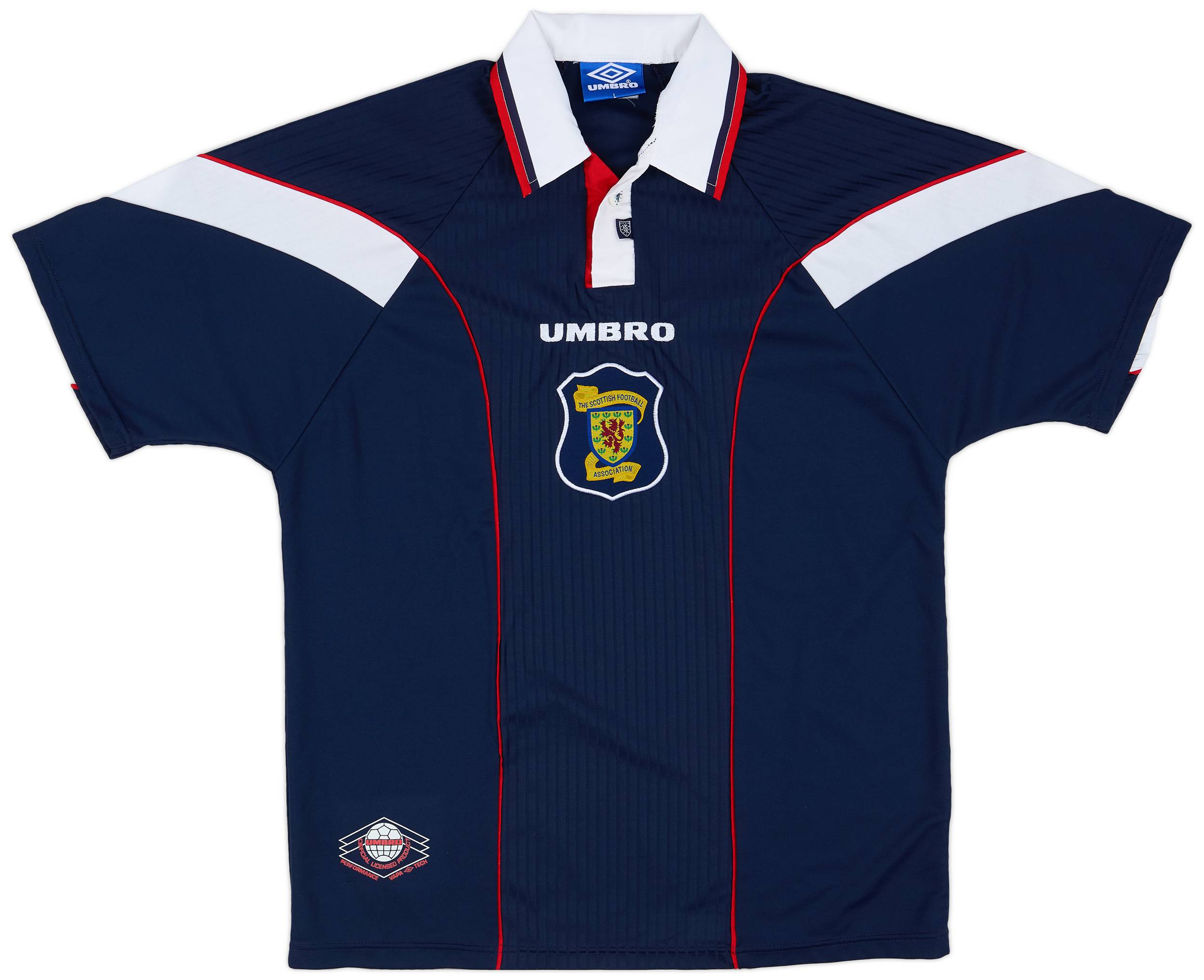 1996-98 Scotland Home Shirt - 9/10 - (L)