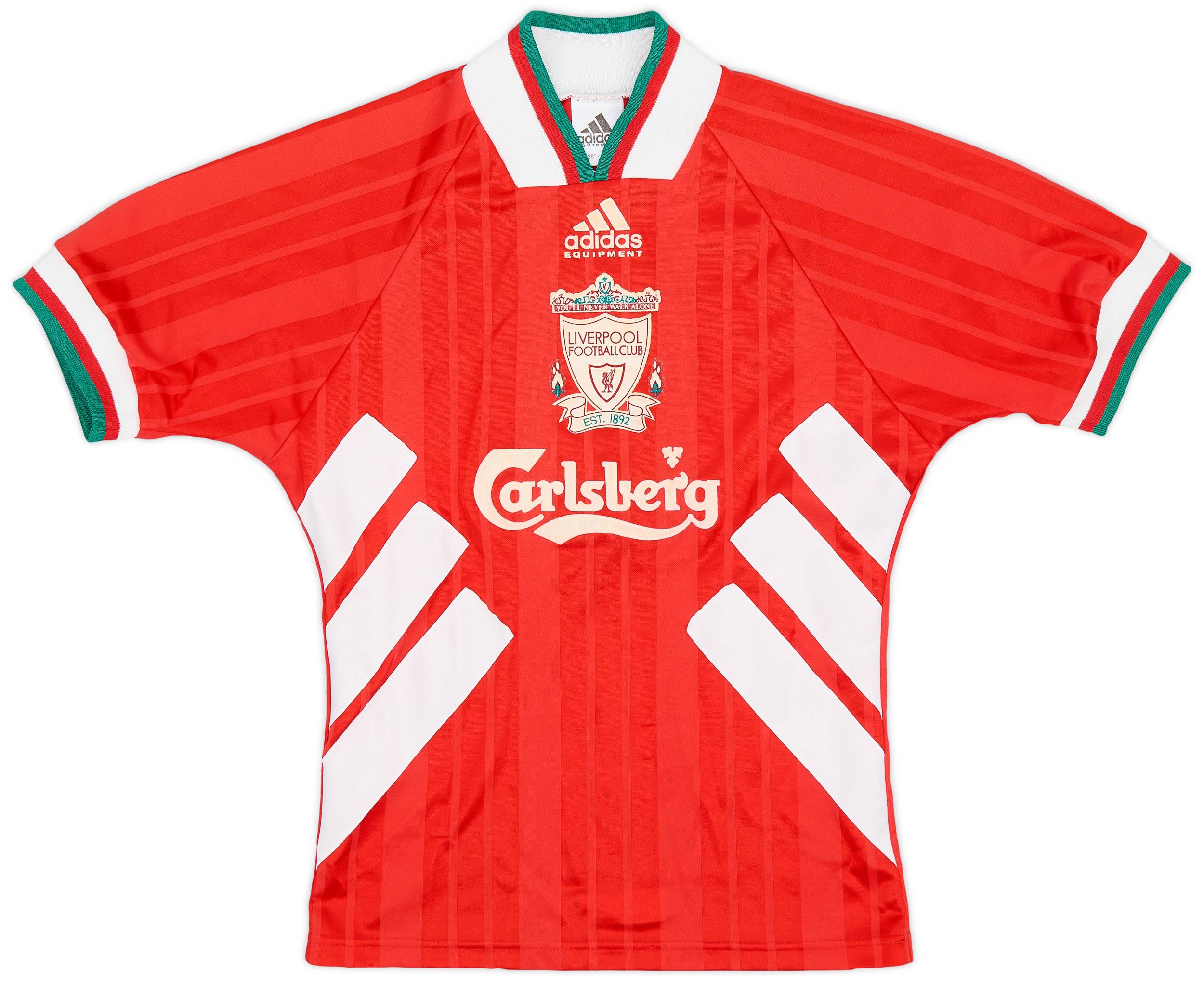 1993-95 Liverpool Home Shirt - 9/10 - (S.Boys)