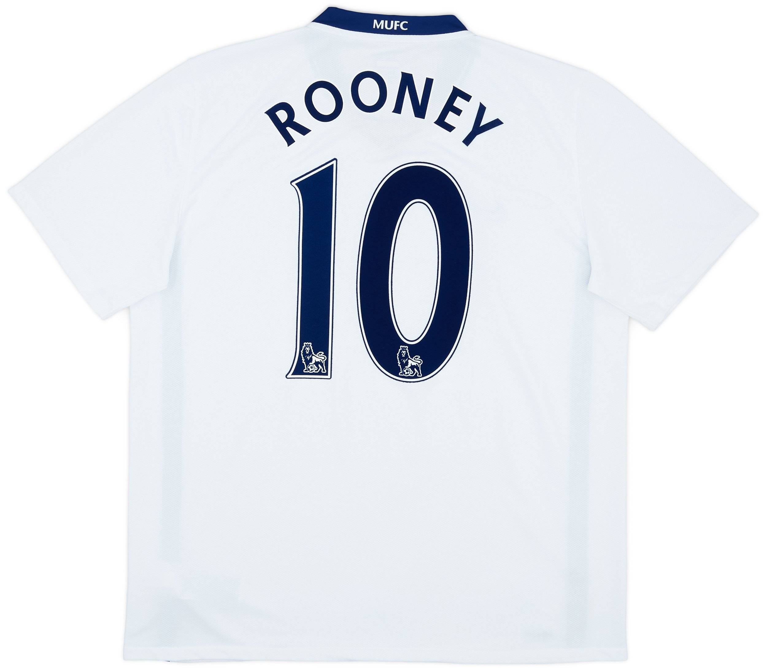 2008-10 Manchester United Away Shirt Rooney #10