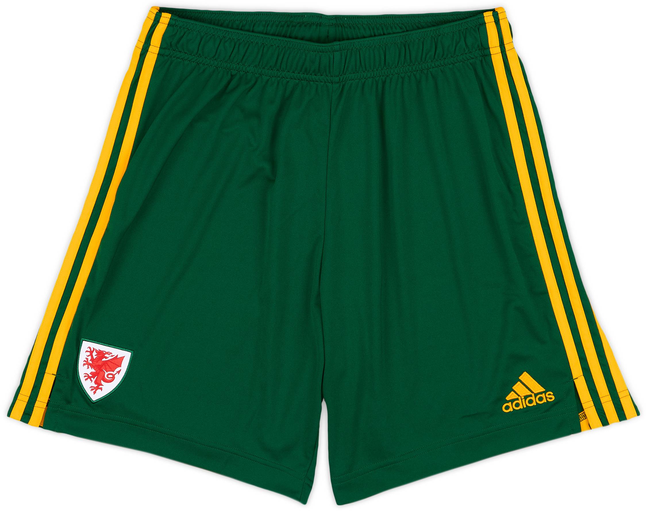 2020-21 Wales Away Shorts - As New - (XL)