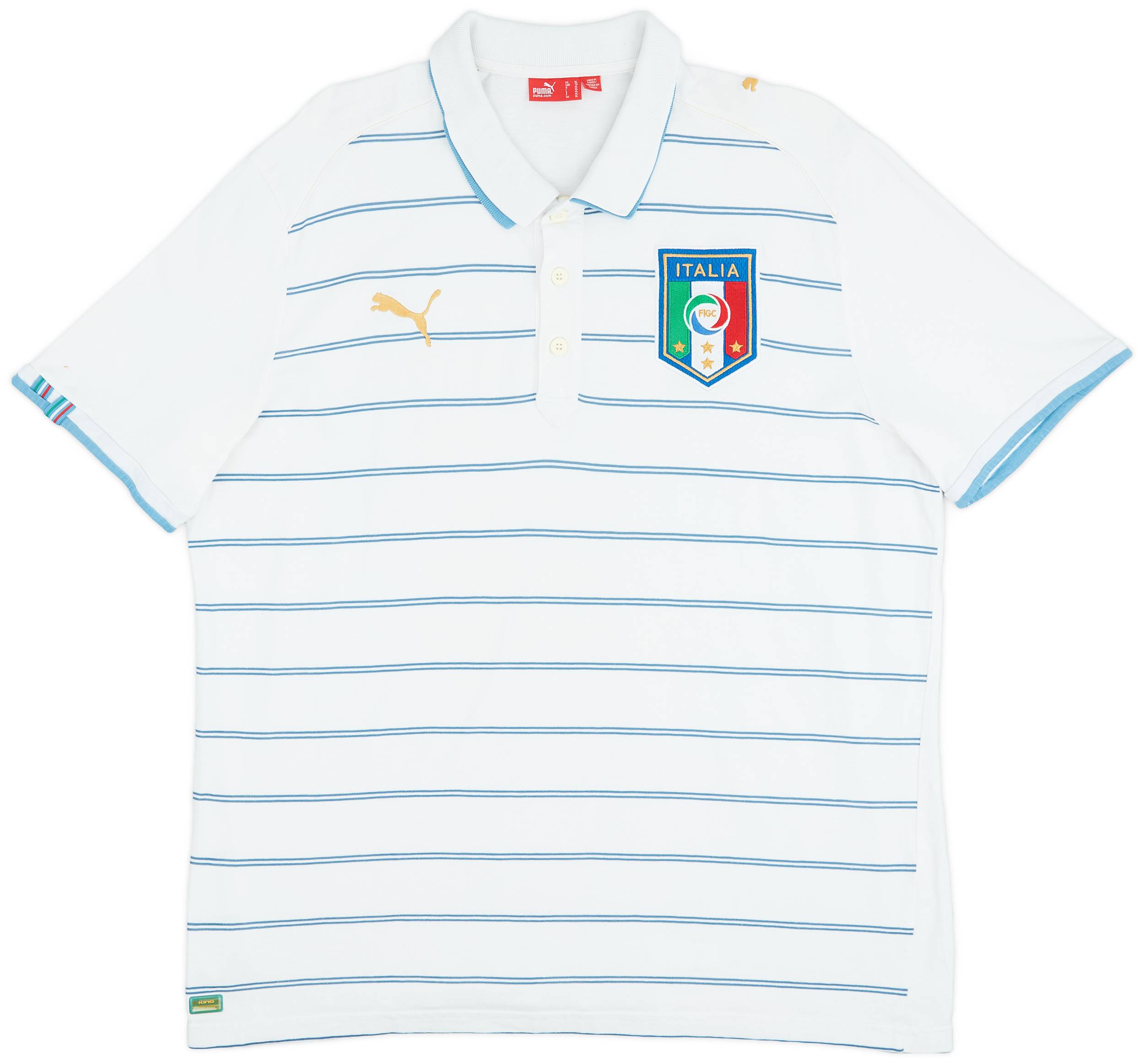 2010-11 Italy Puma Polo Shirt - 8/10 - (XL)